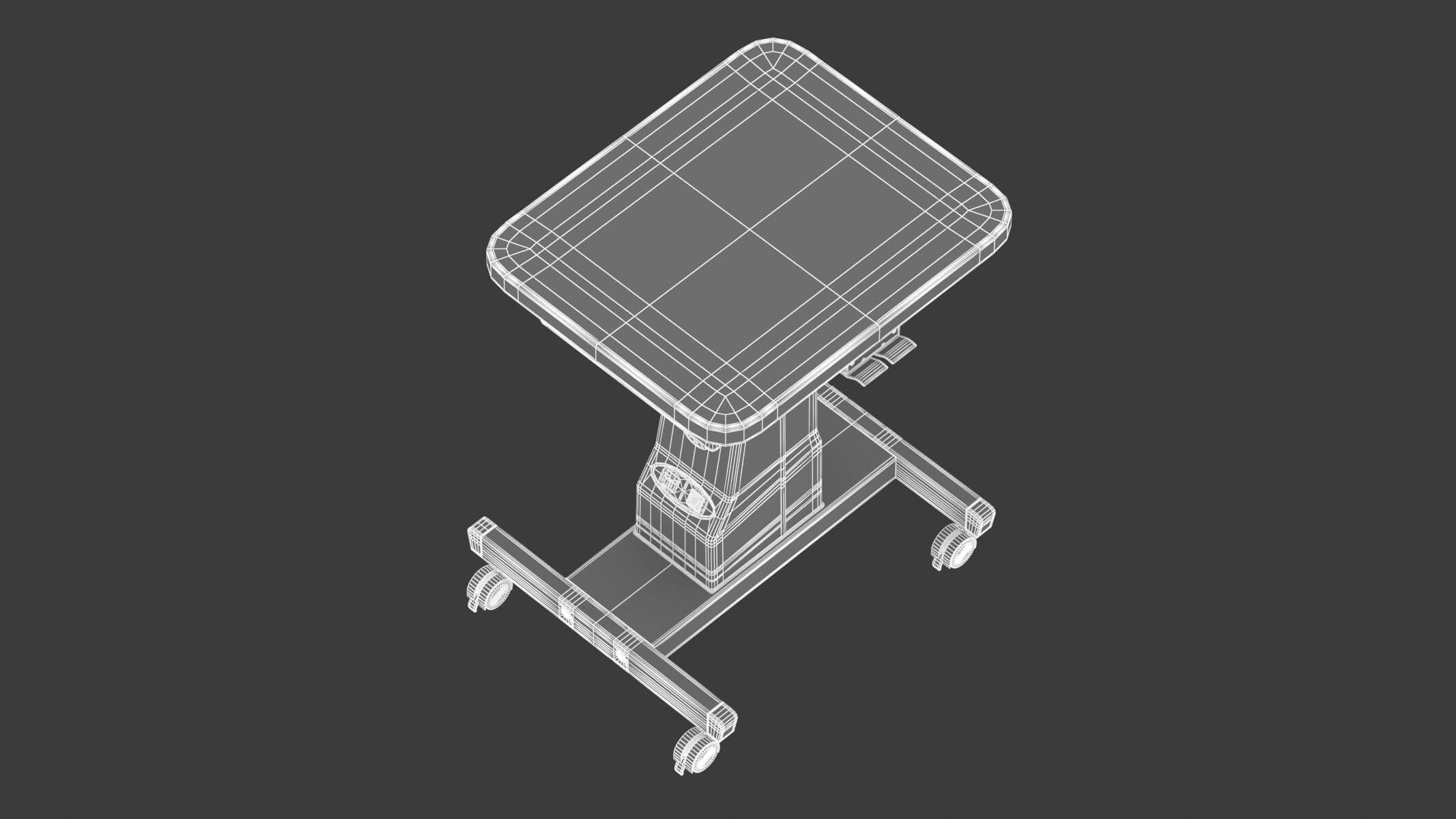 Medical Motorized Table - 3D Model by frezzy