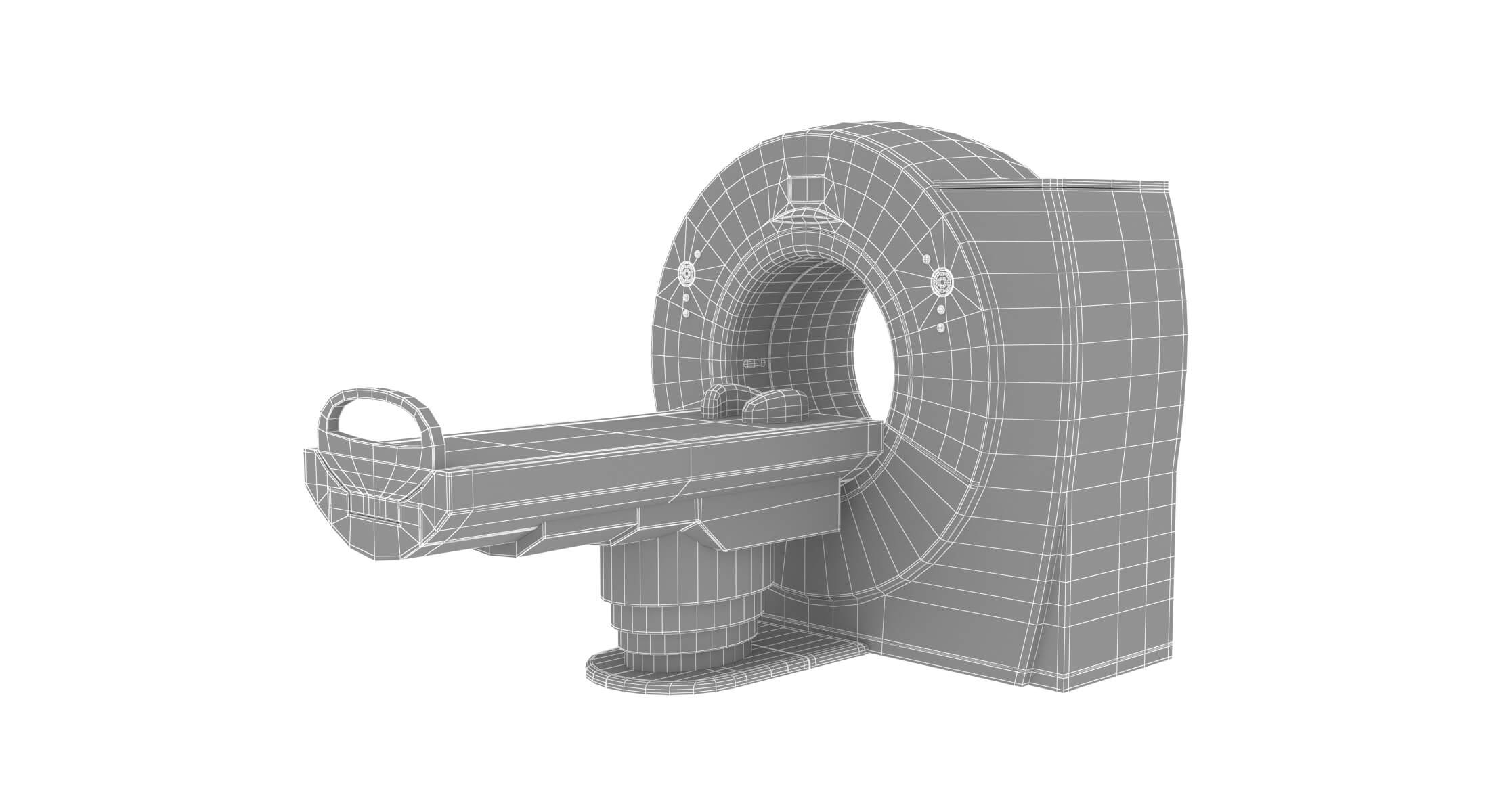Medical MRI Scan Machine - 3D Model by frezzy
