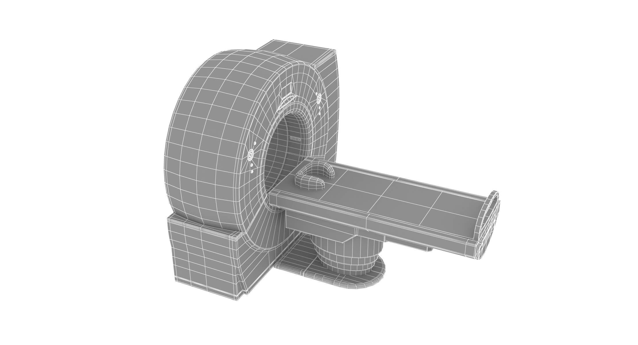 Medical MRI Scan Machine - 3D Model by frezzy