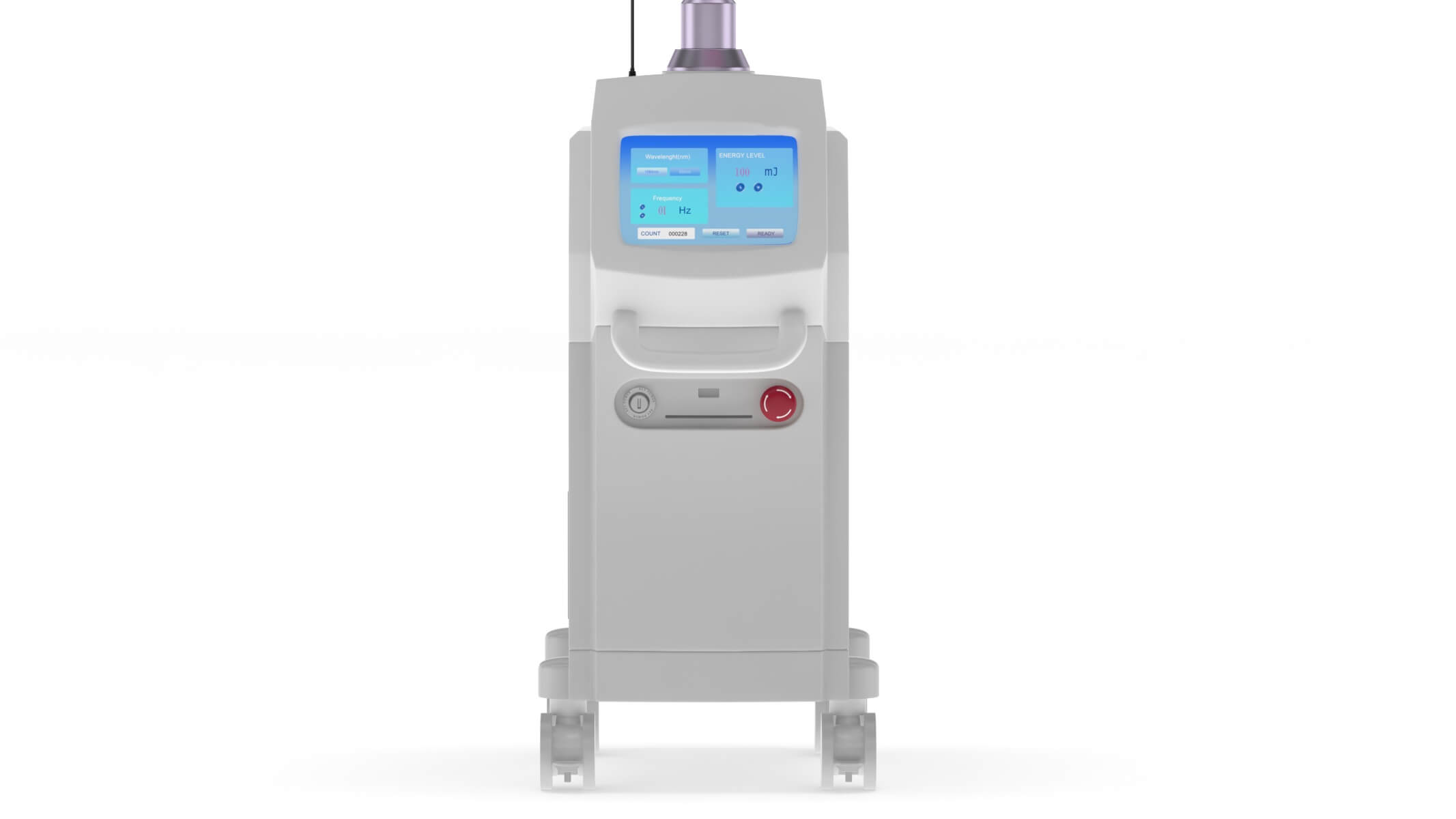 Medical ND Yag Laser - 3D Model by frezzy