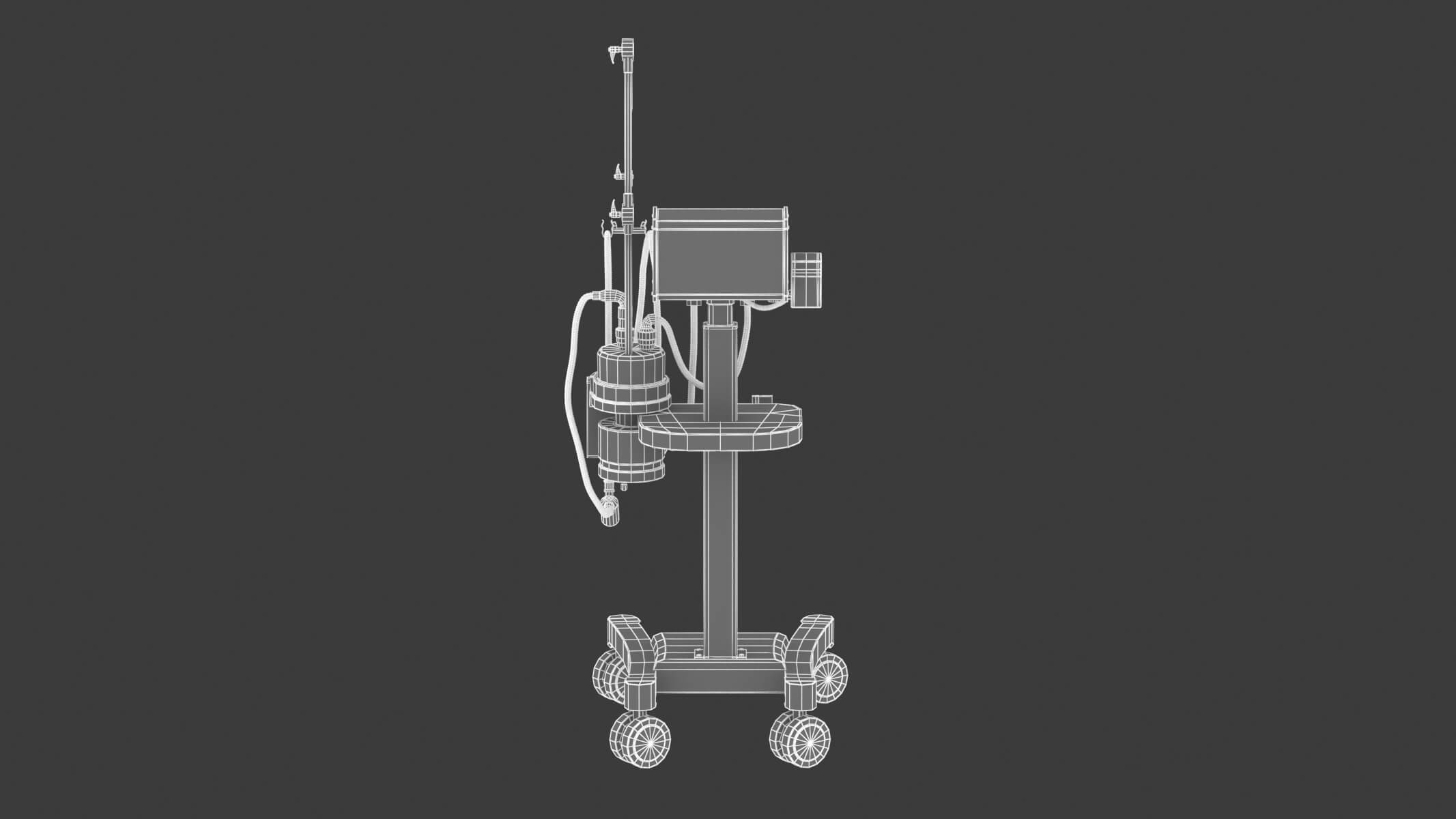 Medical Oxygen Gas Analyzer - 3D Model by frezzy