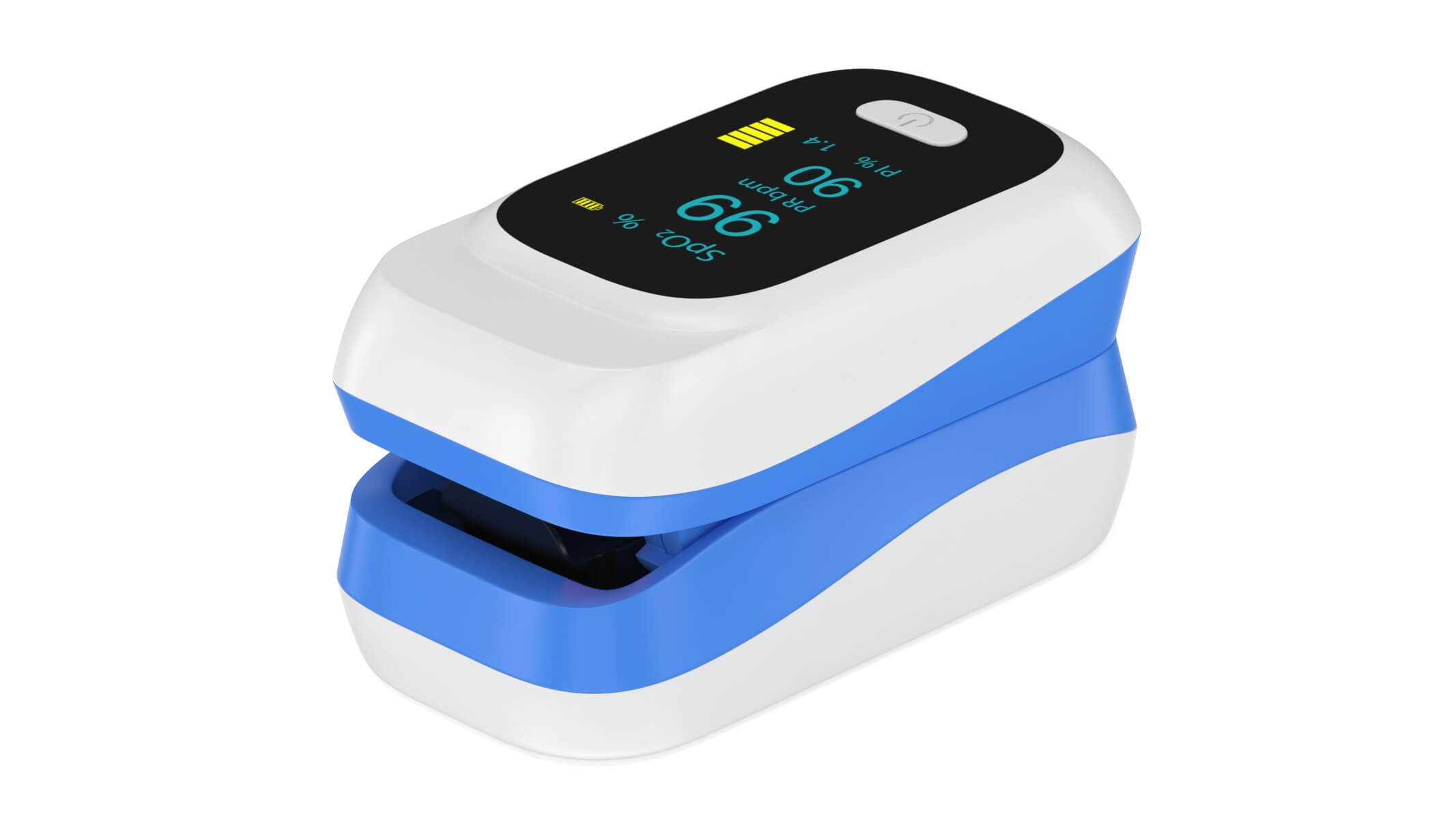 Medical Pulse Oximeter - 3D Model by frezzy