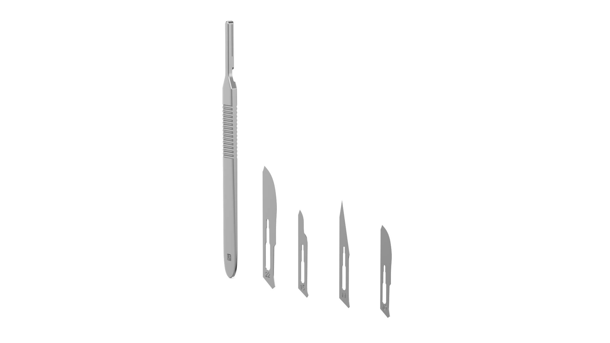 Medical Scalpel - 3D Model by frezzy