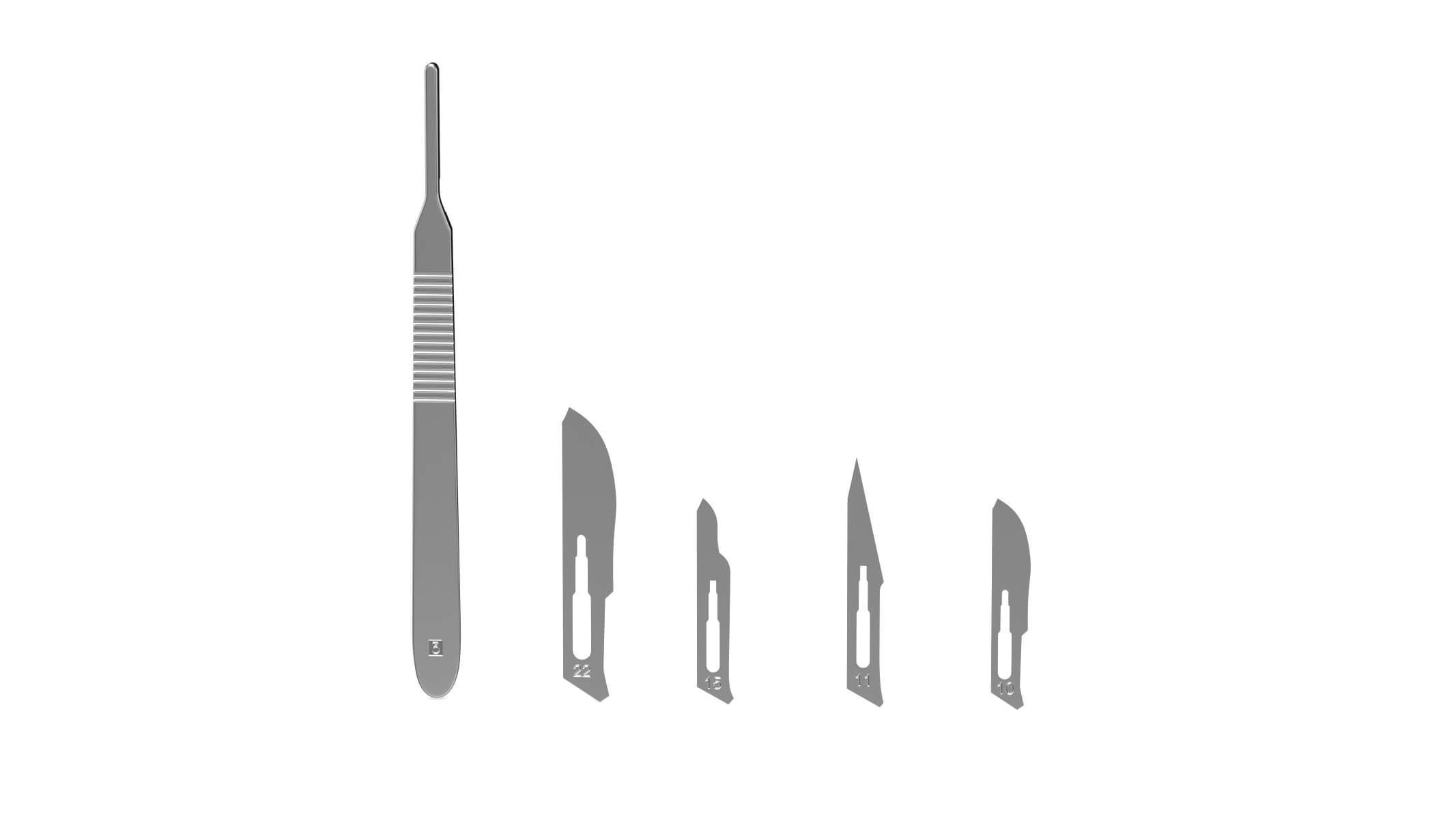 Medical Scalpel - 3D Model by frezzy