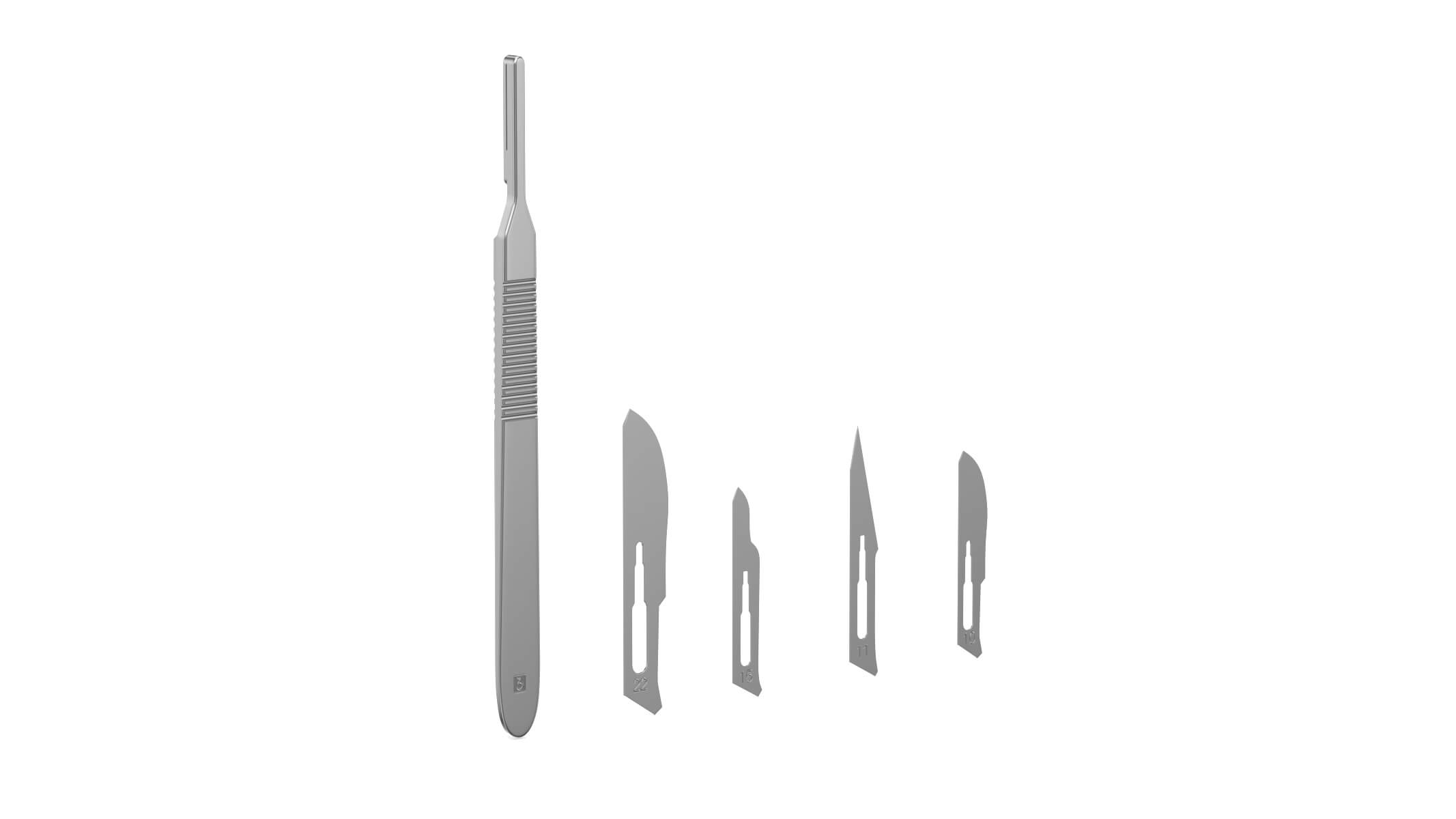 Medical Scalpel - 3D Model by frezzy
