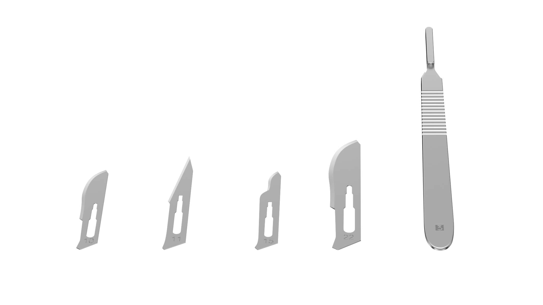 Medical Scalpel - 3D Model by frezzy