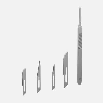 Medical Scalpel - 3D Model by frezzy