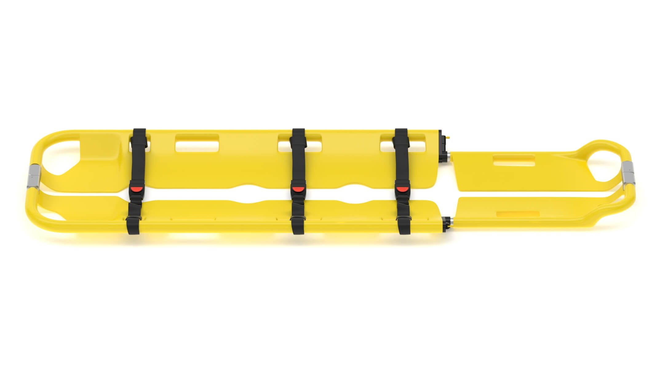 Medical Scoop Stretcher - 3D Model by frezzy