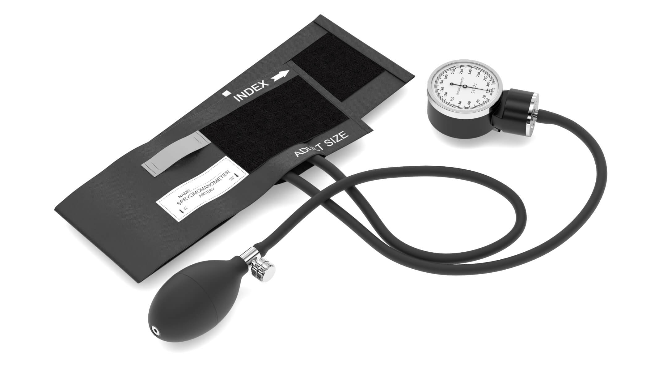 Medical Sphygmomanometer - 3D Model by frezzy
