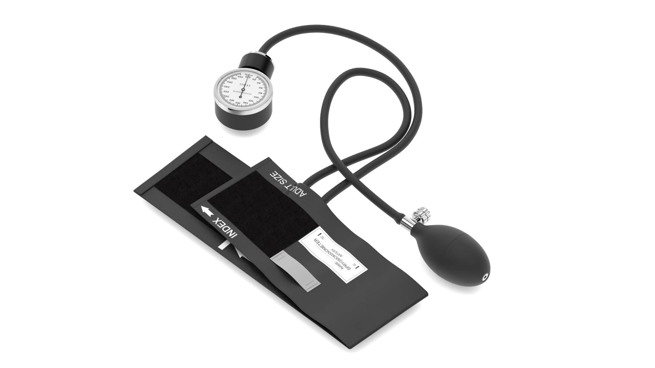 Medical Sphygmomanometer - 3D Model by frezzy