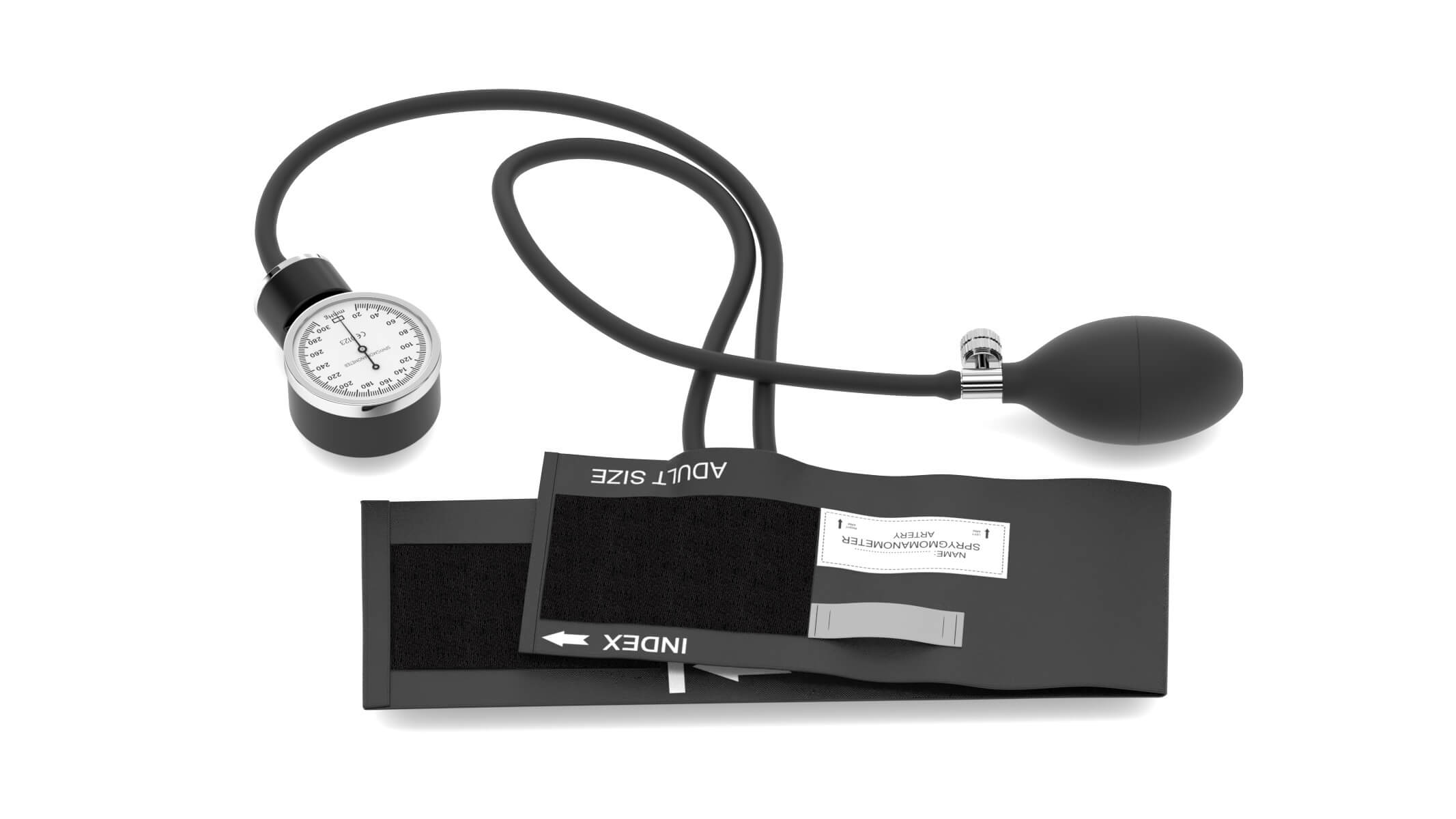 Medical Sphygmomanometer - 3D Model by frezzy