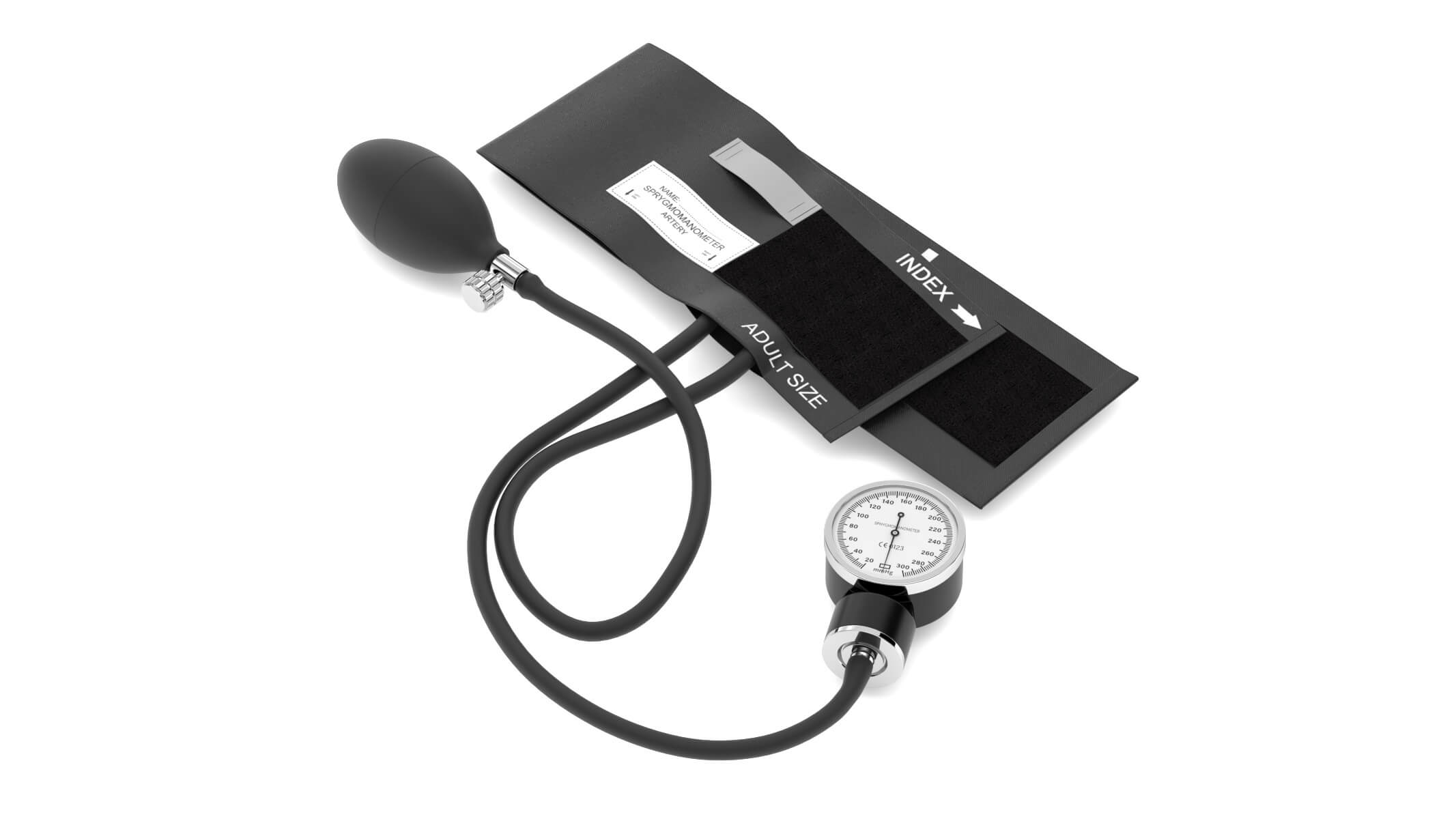 Medical Sphygmomanometer - 3D Model by frezzy
