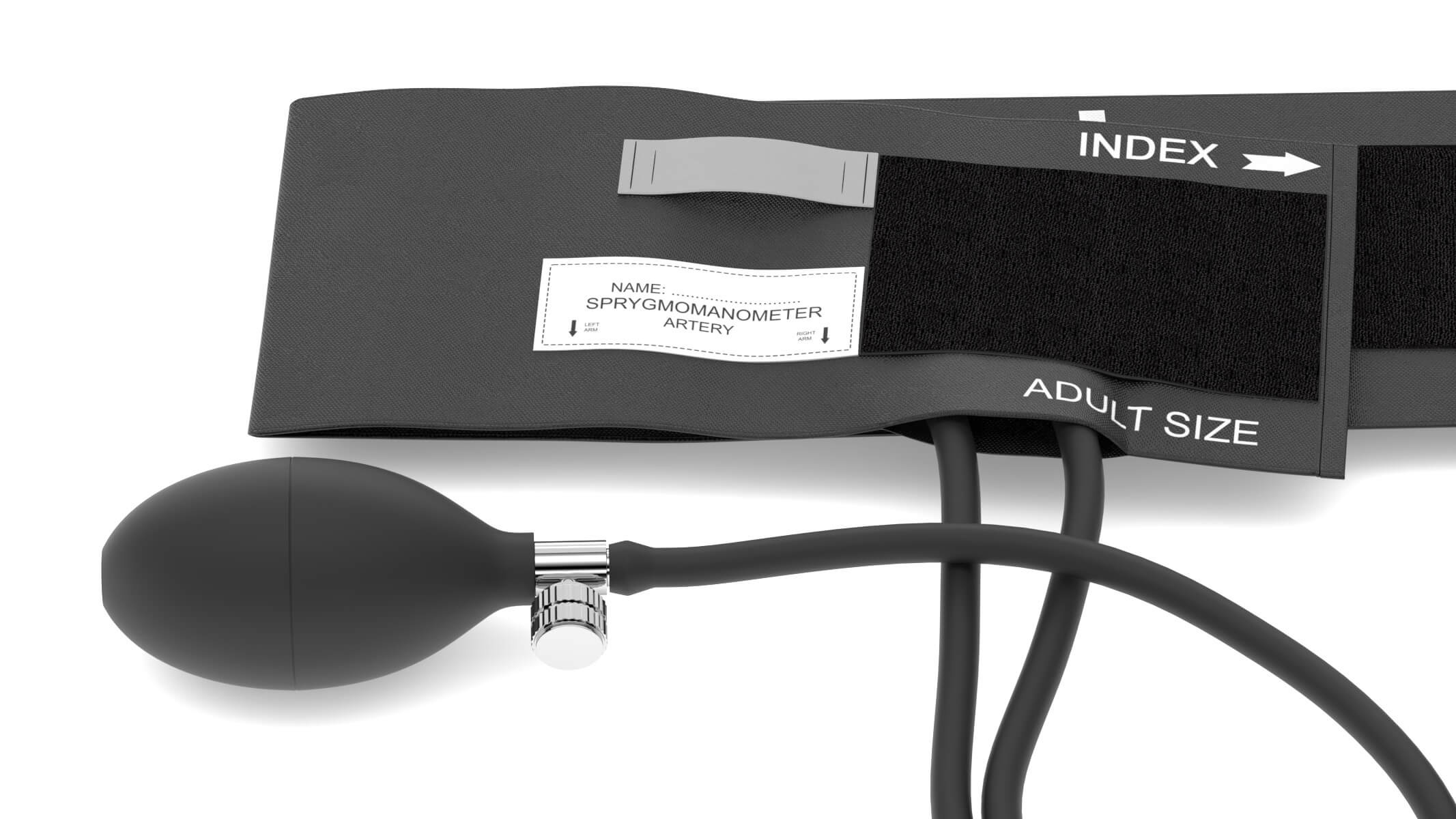 Medical Sphygmomanometer - 3D Model by frezzy