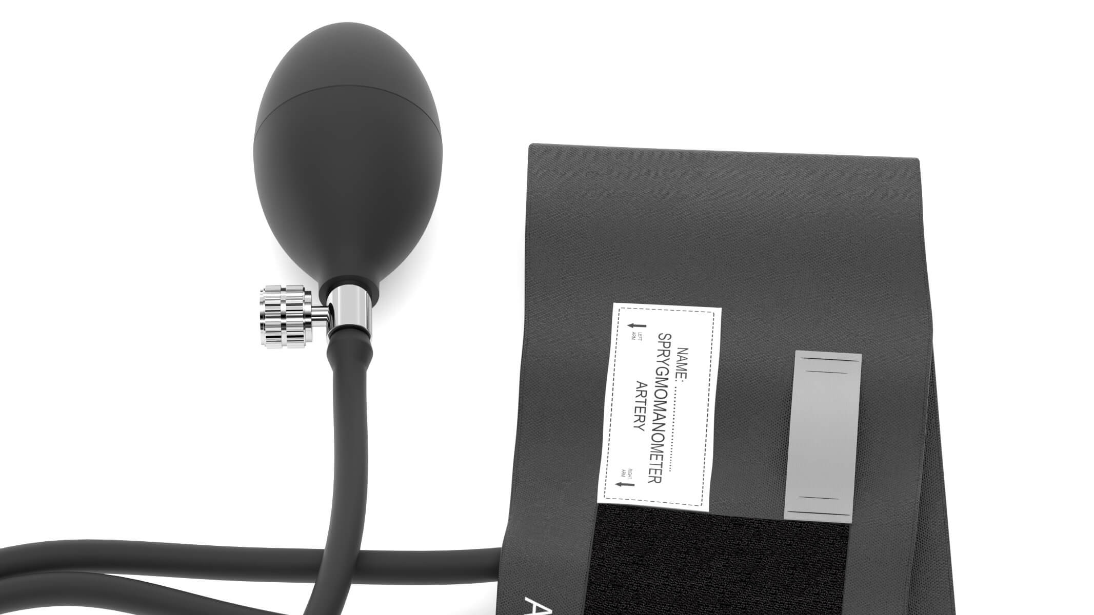 Medical Sphygmomanometer - 3D Model by frezzy