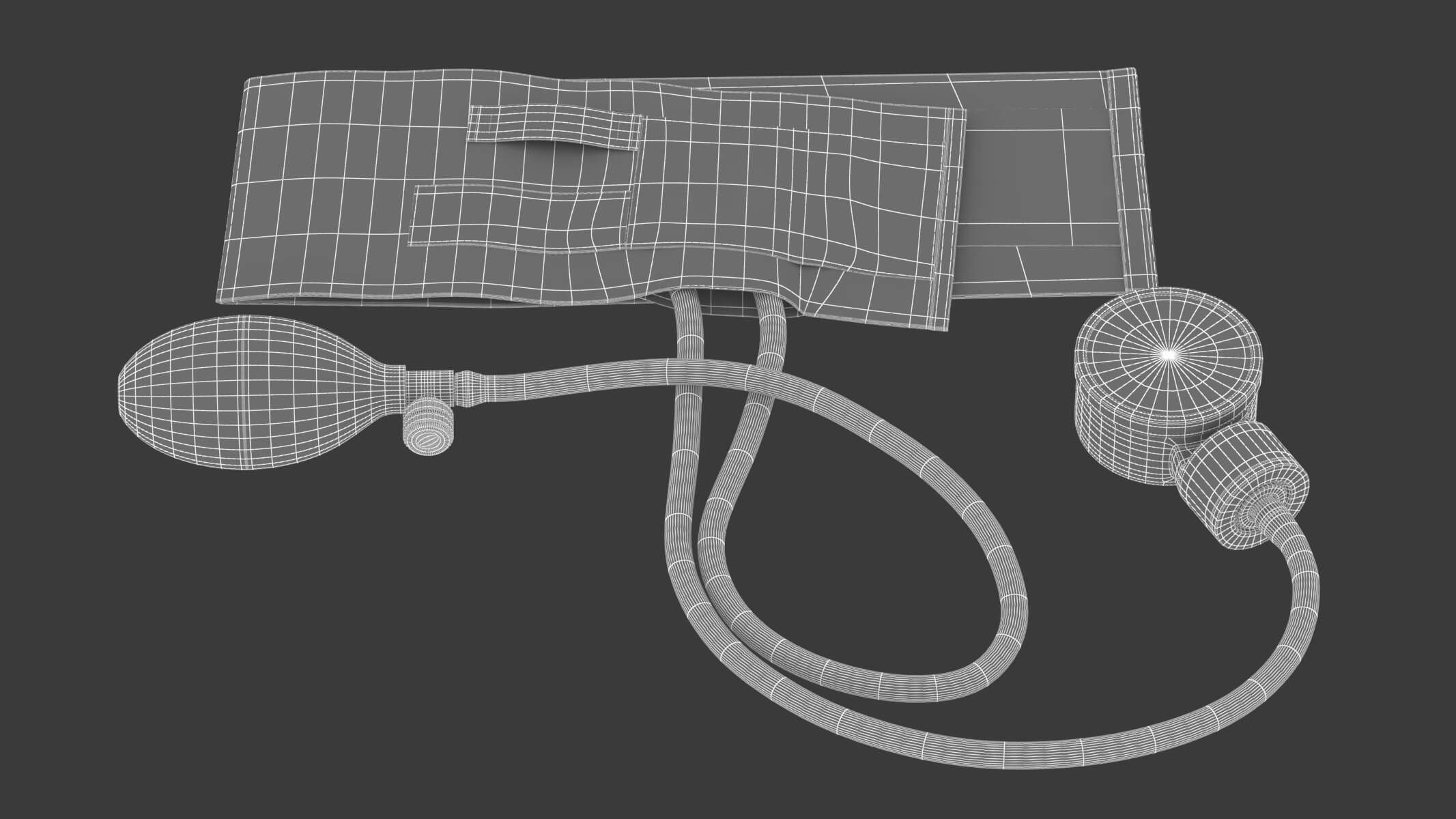 Medical Sphygmomanometer - 3D Model by frezzy