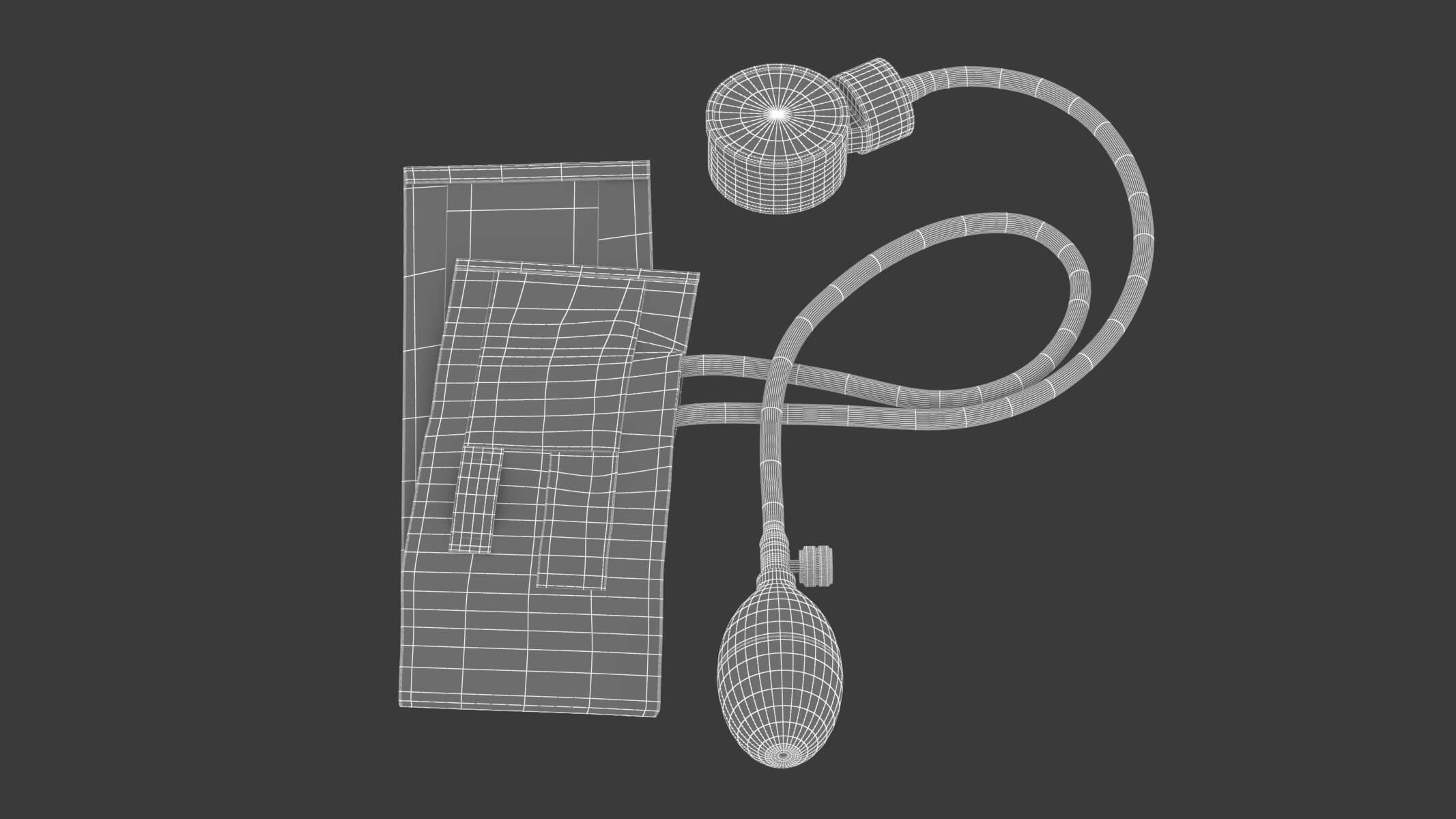 Medical Sphygmomanometer - 3D Model by frezzy