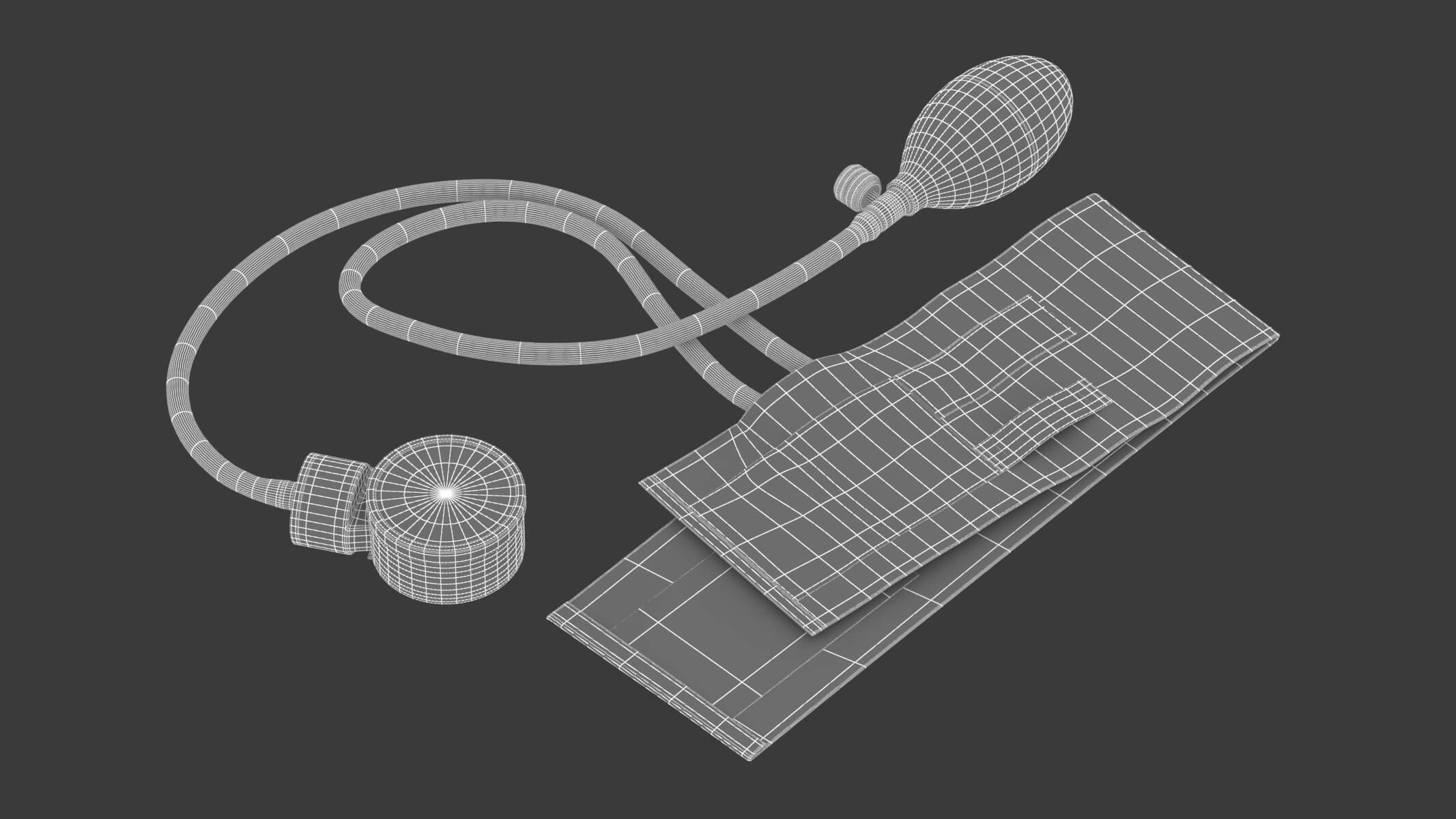 Medical Sphygmomanometer - 3D Model by frezzy