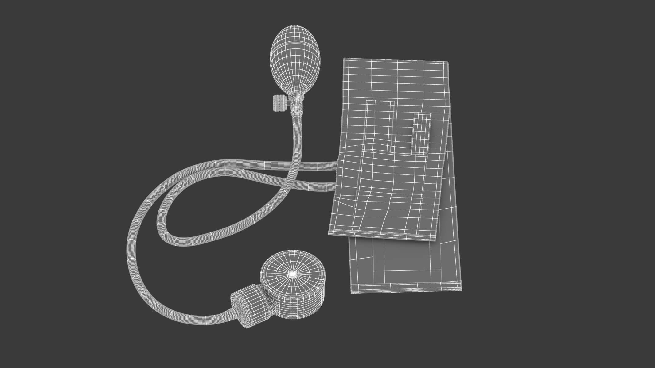 Medical Sphygmomanometer - 3D Model by frezzy