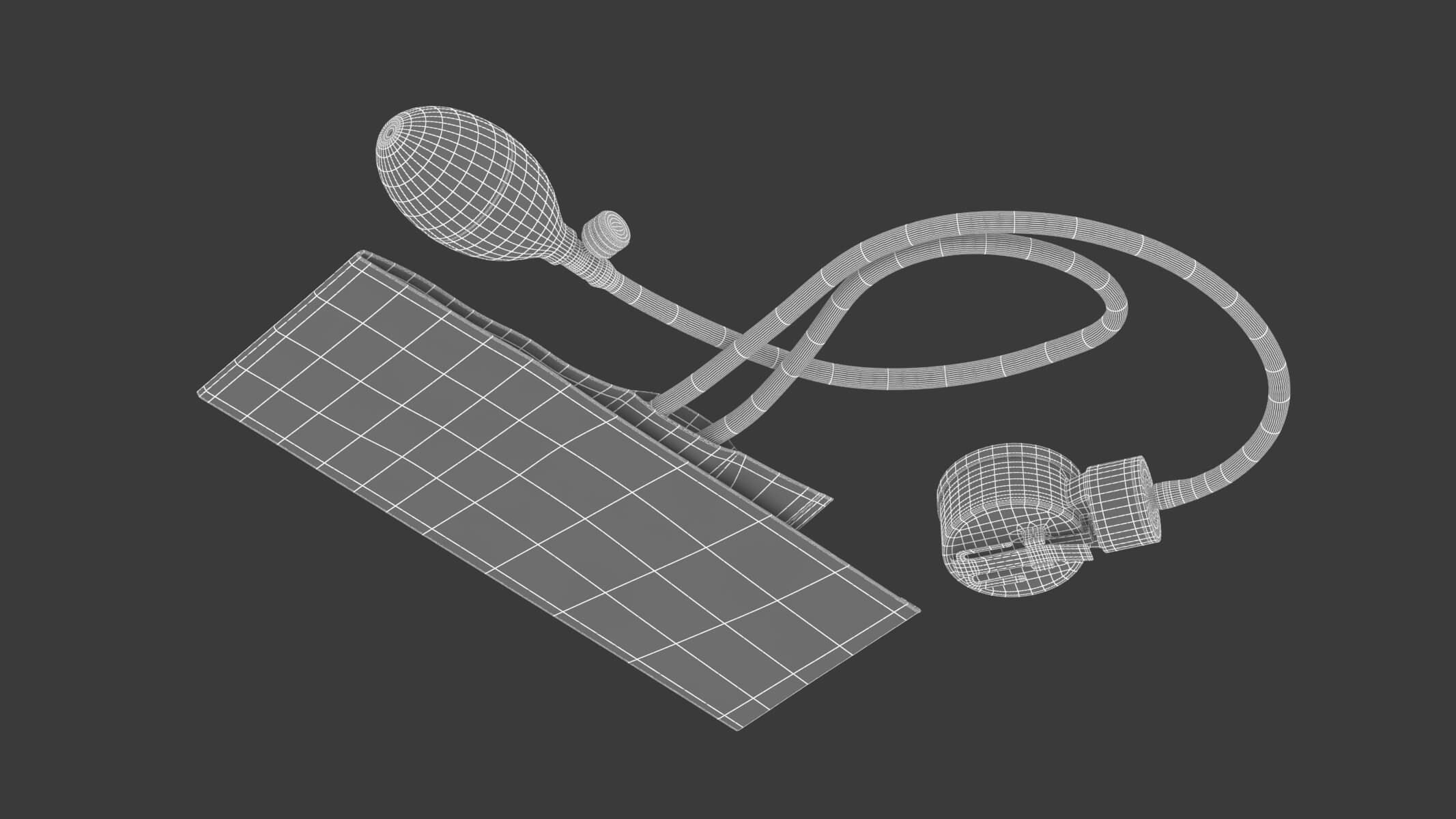 Medical Sphygmomanometer - 3D Model by frezzy