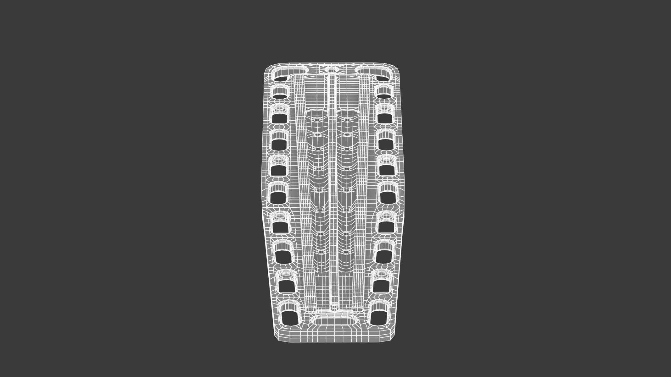 Medical Spinal Board - 3D Model by frezzy