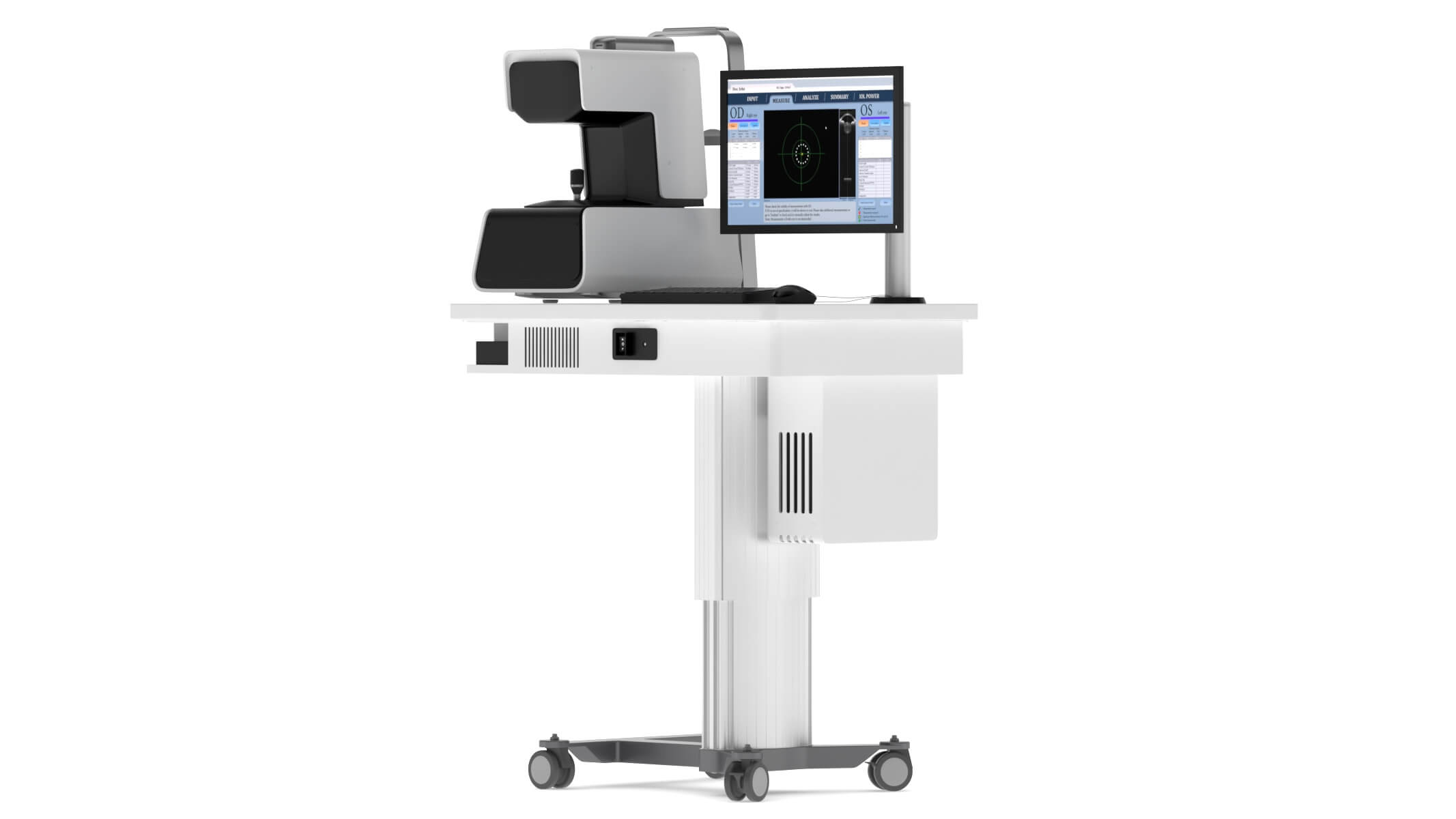 Medical SS-Oct Biometer 3D Model by frezzy