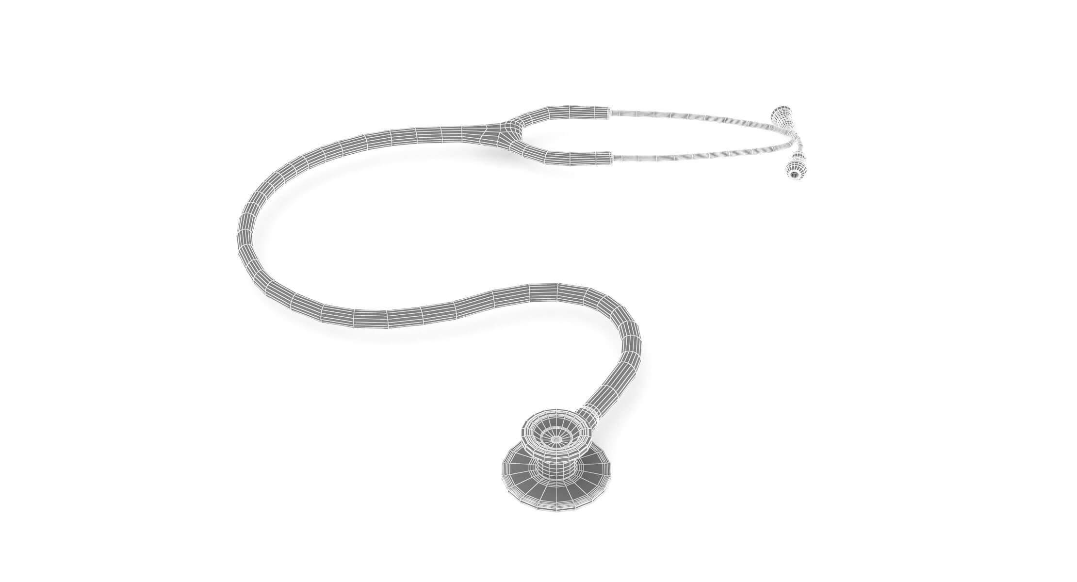 Medical Stethoscope - 3D Model by frezzy