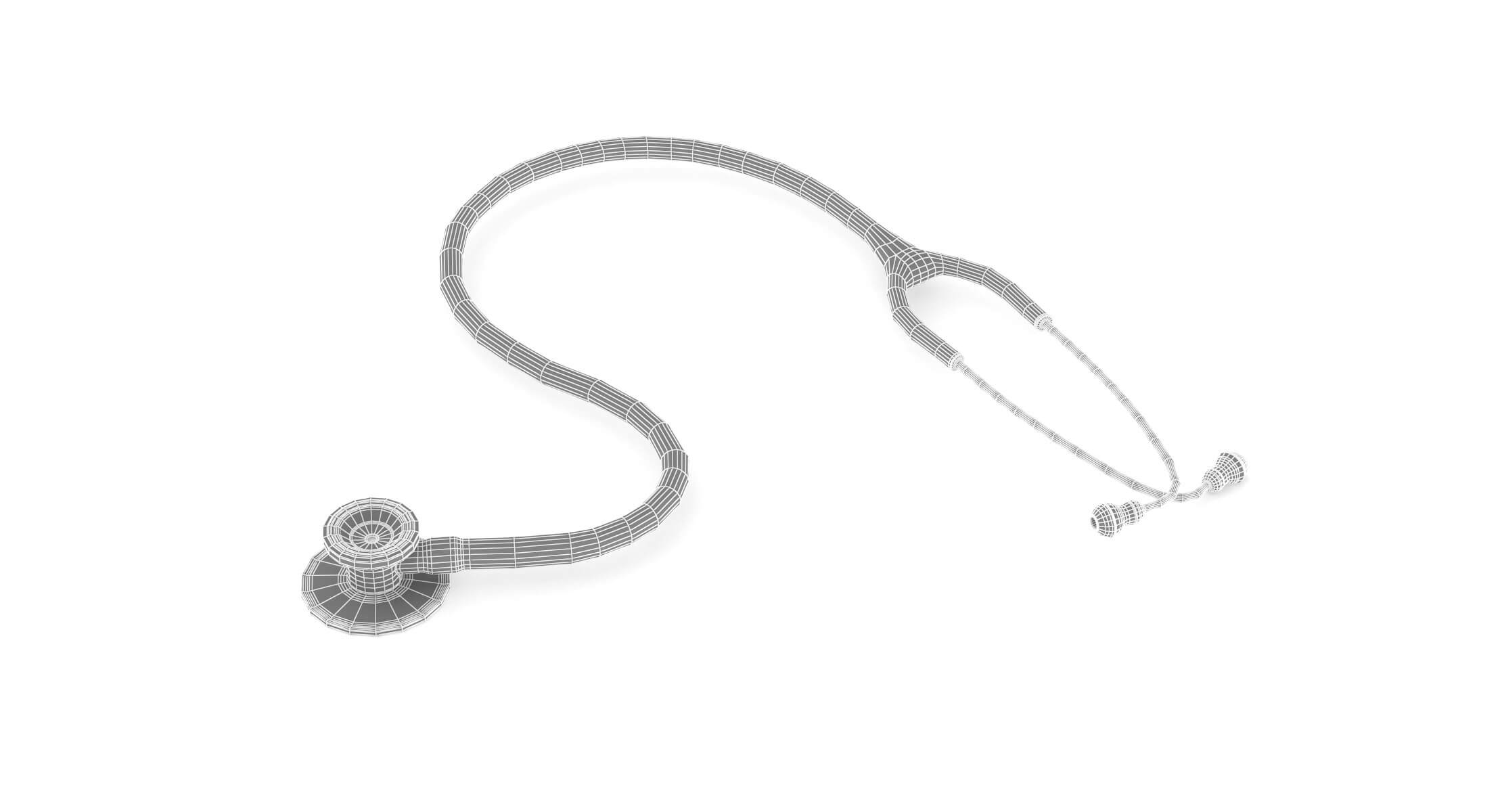 Medical Stethoscope - 3D Model by frezzy
