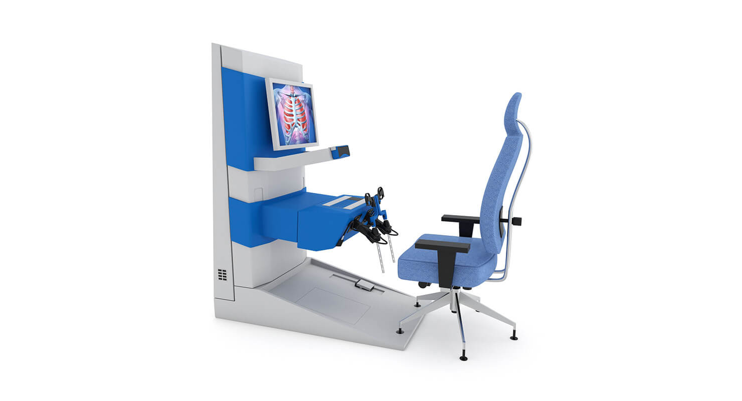 Medical Surgical Robot Control Panel - 3D Model by frezzy