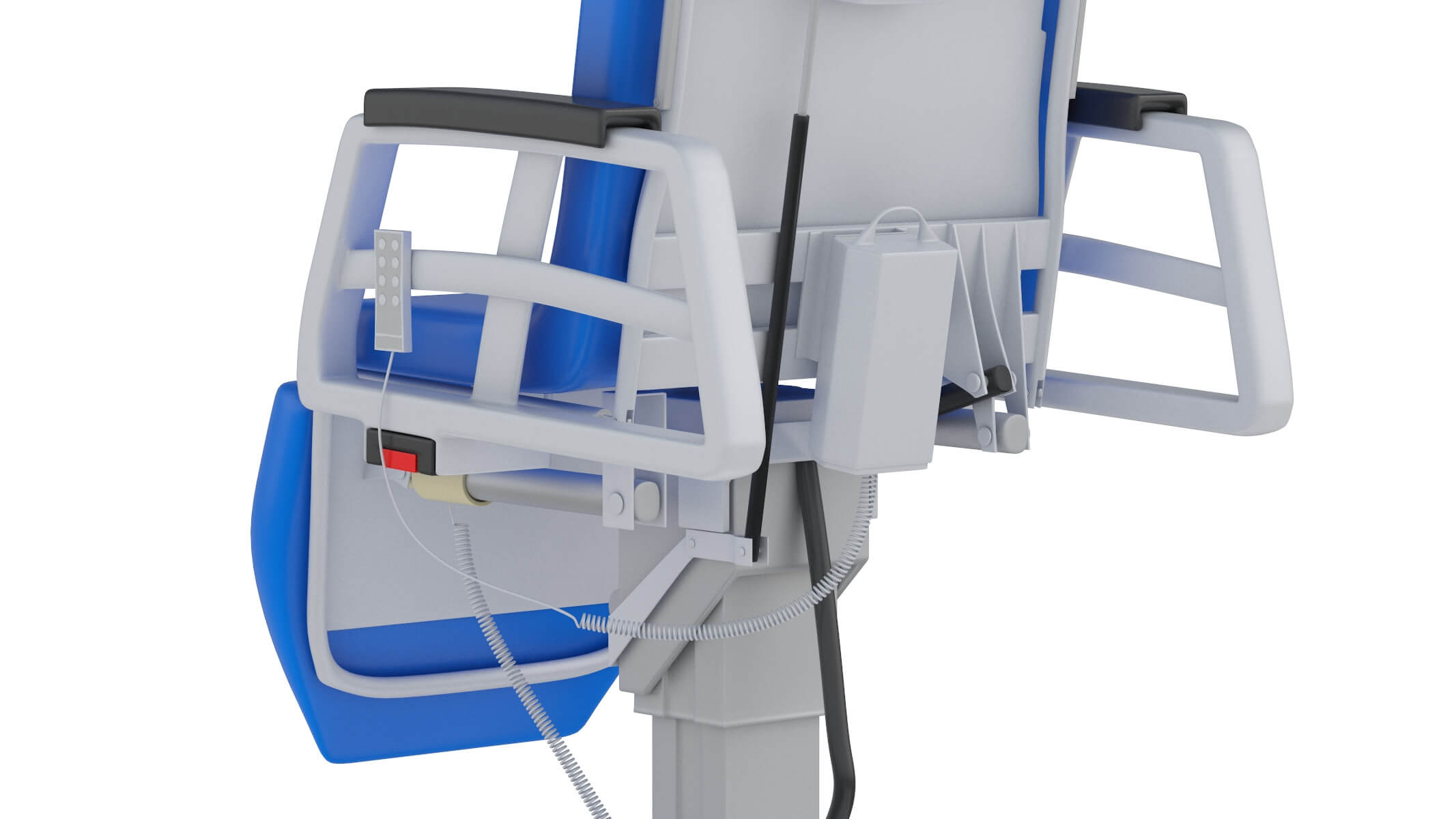 Medical Surgical Stretcher Chair - 3D Model by frezzy