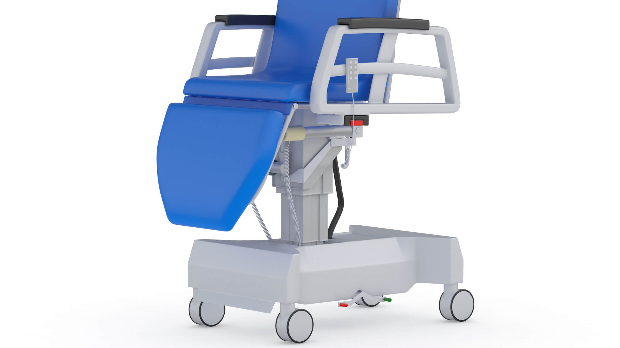 Medical Surgical Stretcher Chair - 3D Model by frezzy