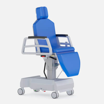 Medical Surgical Stretcher Chair - 3D Model by frezzy