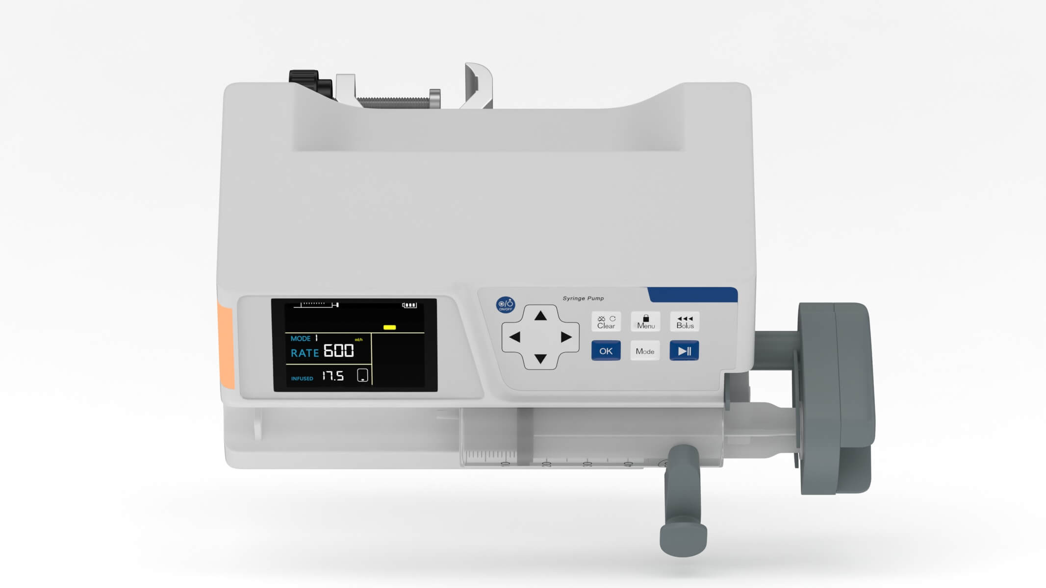 Medical Syringe Pump - 3D Model by frezzy