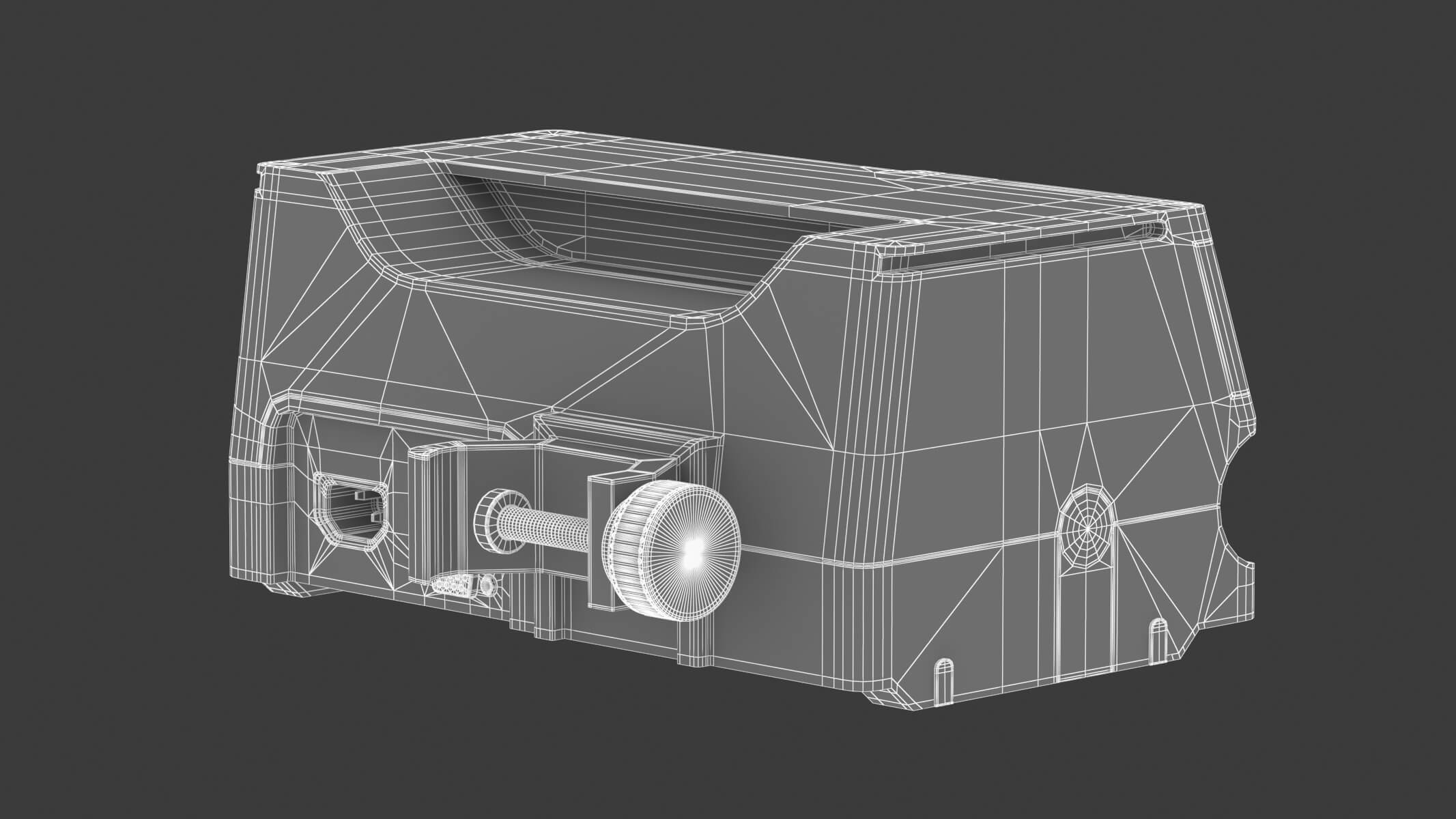 Medical Syringe Pump - 3D Model by frezzy