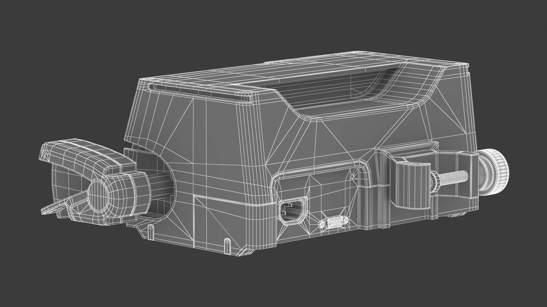 Medical Syringe Pump - 3D Model by frezzy