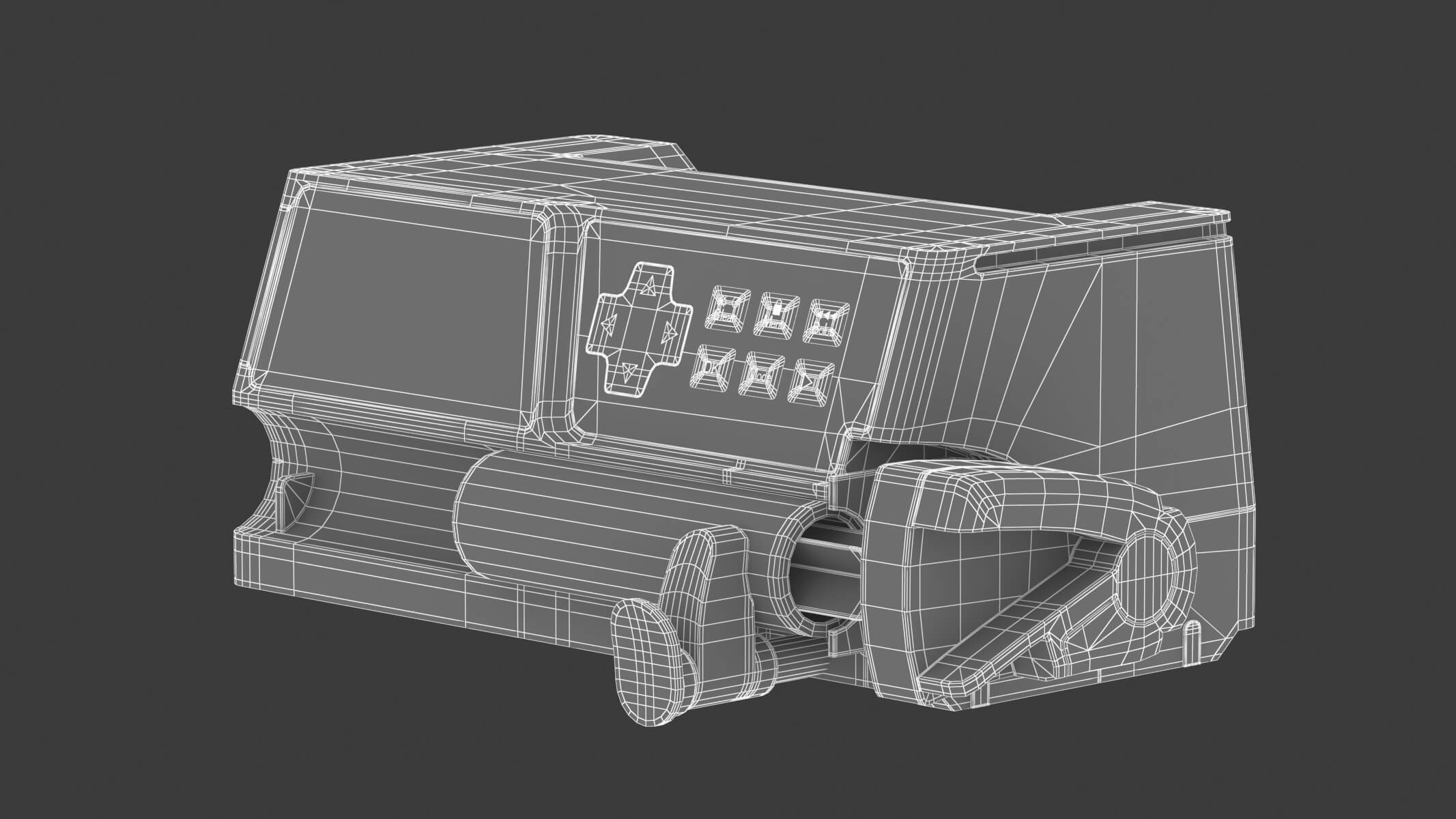 Medical Syringe Pump - 3D Model by frezzy