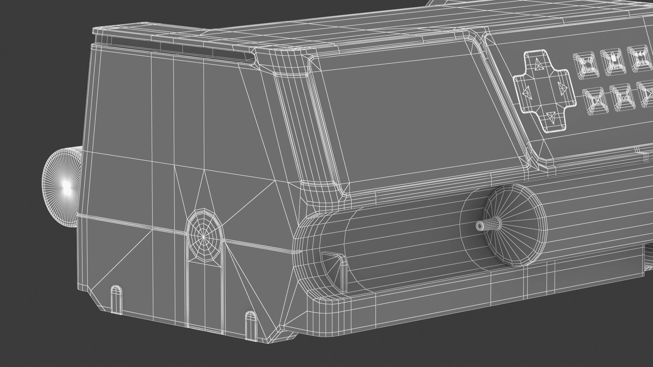 Medical Syringe Pump - 3D Model by frezzy