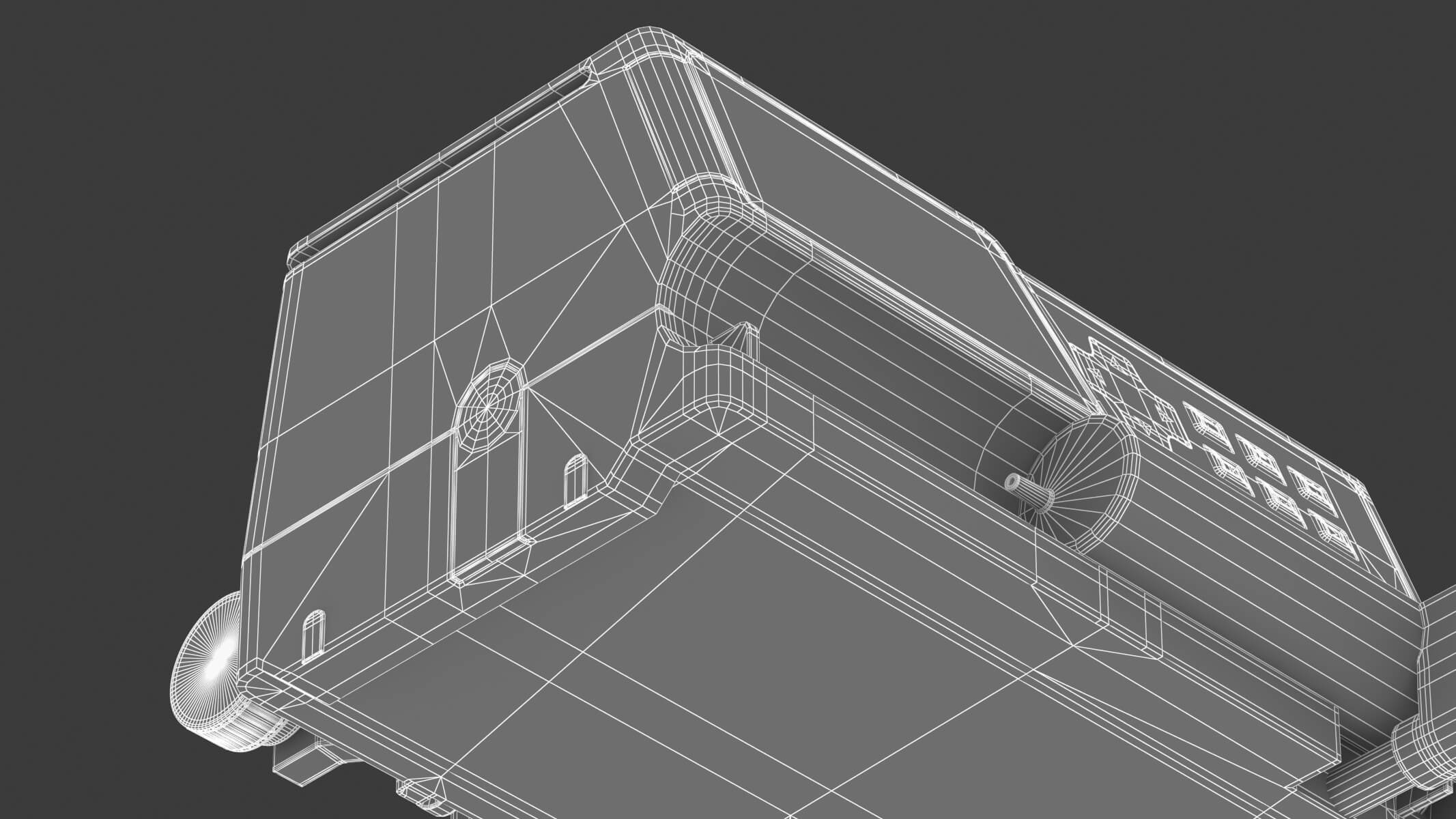 Medical Syringe Pump - 3D Model by frezzy
