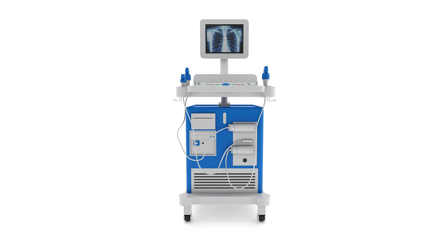 Medical Ultrasound System - 3D Model by frezzy