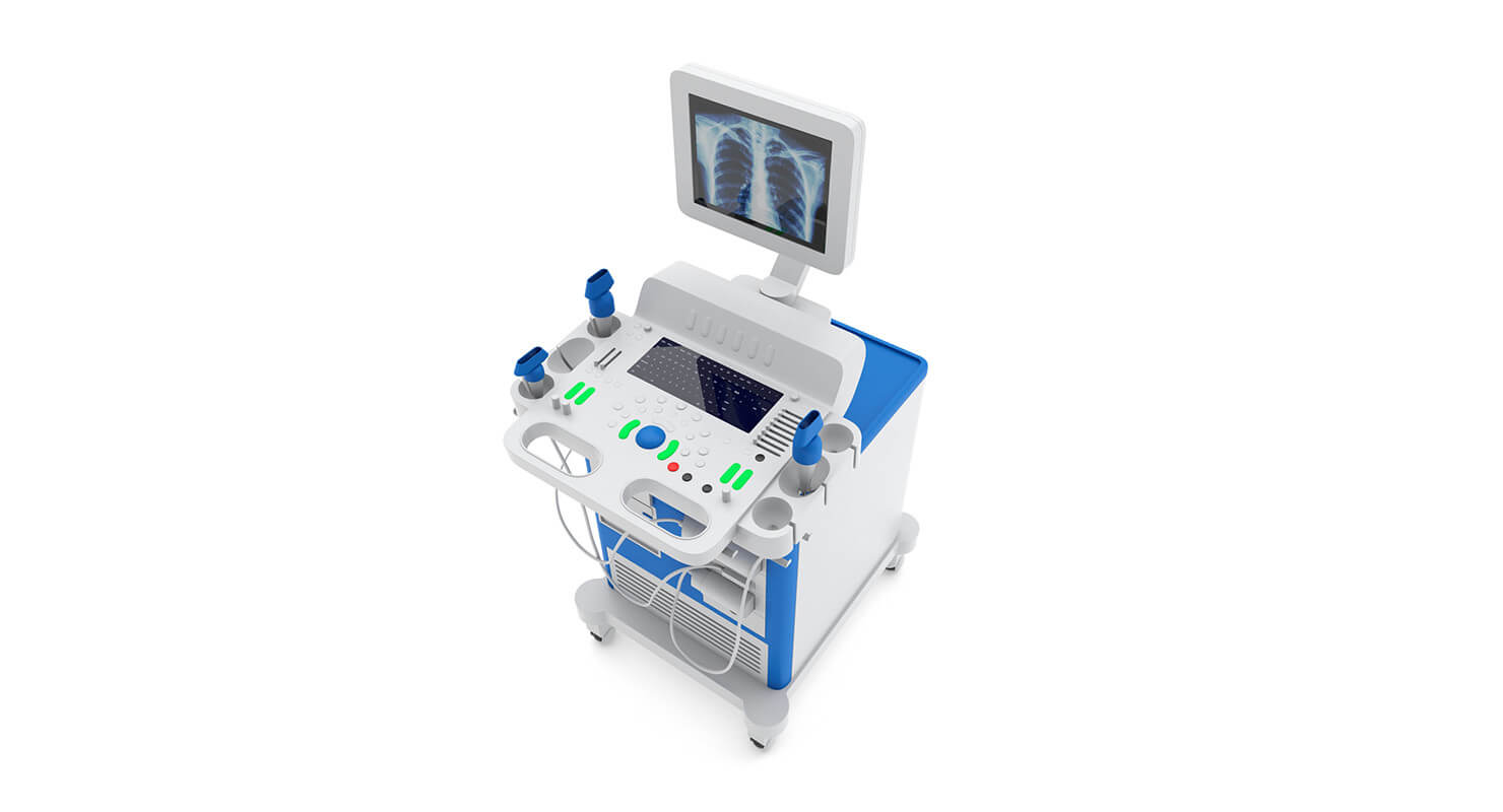 Medical Ultrasound System - 3D Model by frezzy