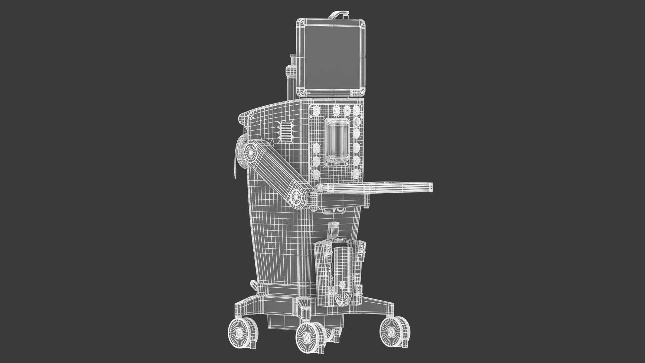 Medical Vitrectomy System - 3D Model by frezzy