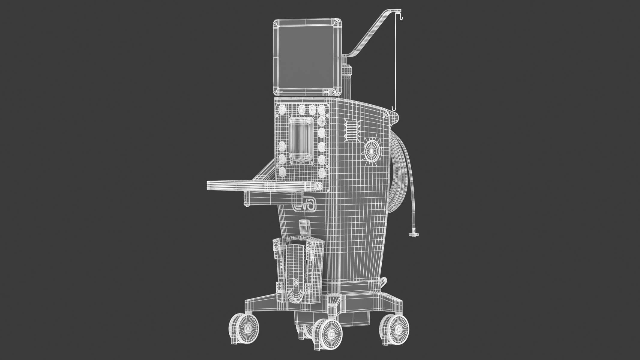 Medical Vitrectomy System - 3D Model by frezzy