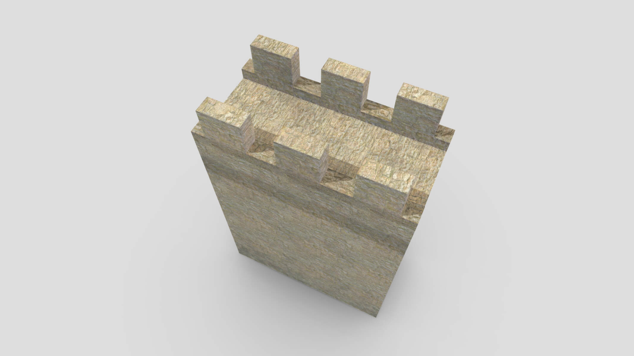 Medieval Castle Module 02 - 3D Model by frezzy