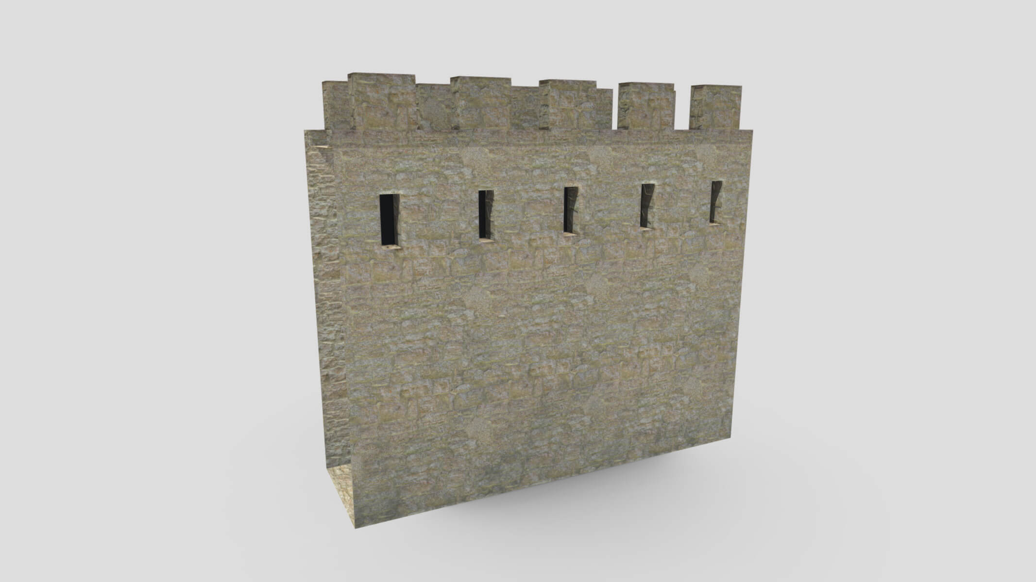 Medieval Castle Module 03 - 3D Model by frezzy
