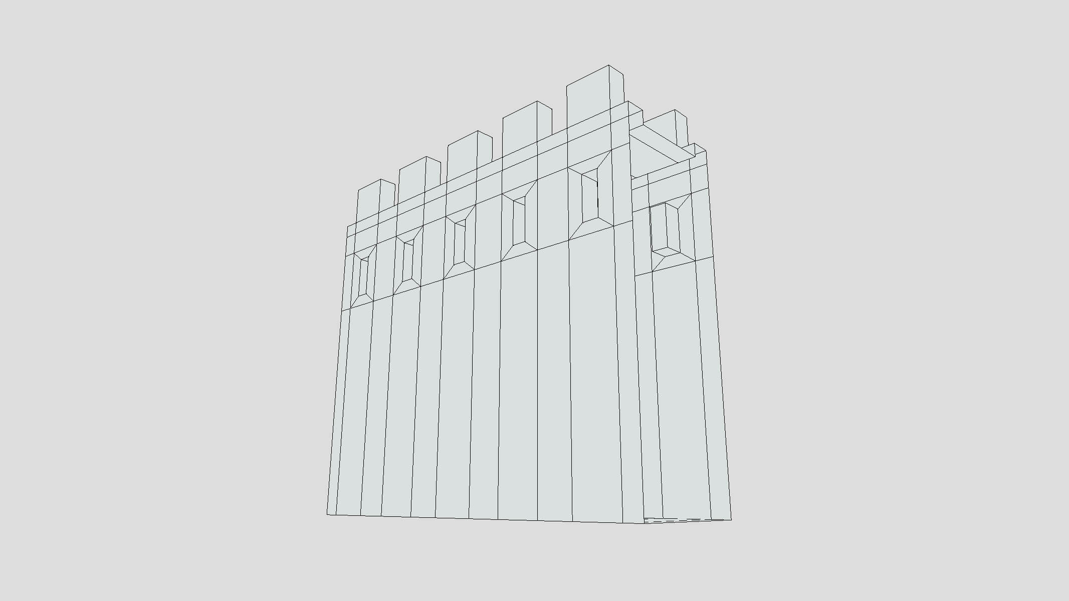 Medieval Castle Module 03 - 3D Model by frezzy