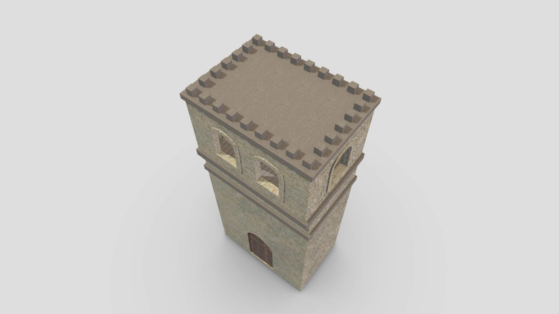 Medieval Castle Module 06 - 3D Model by frezzy
