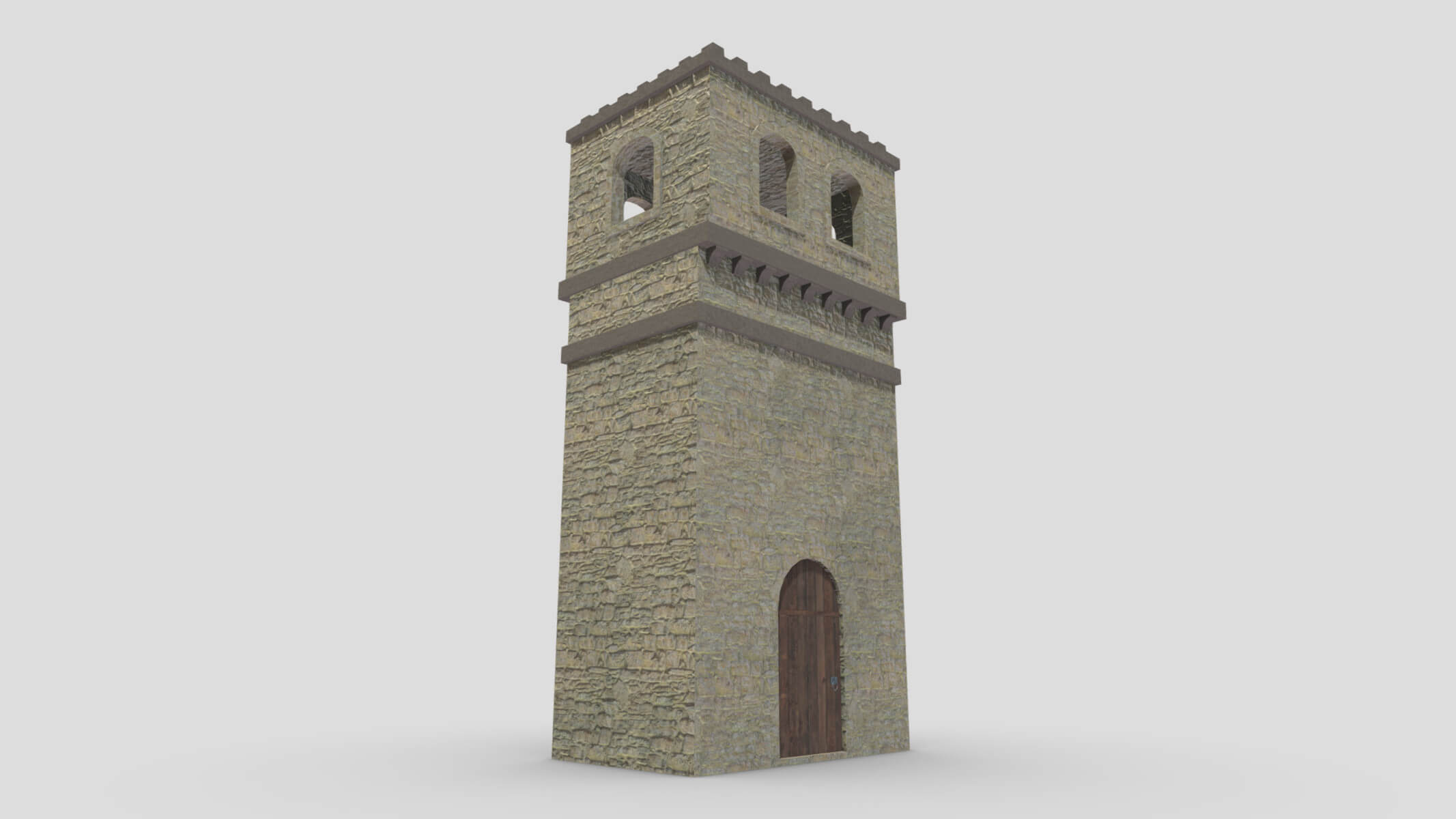 Medieval Castle Module 06 - 3D Model by frezzy