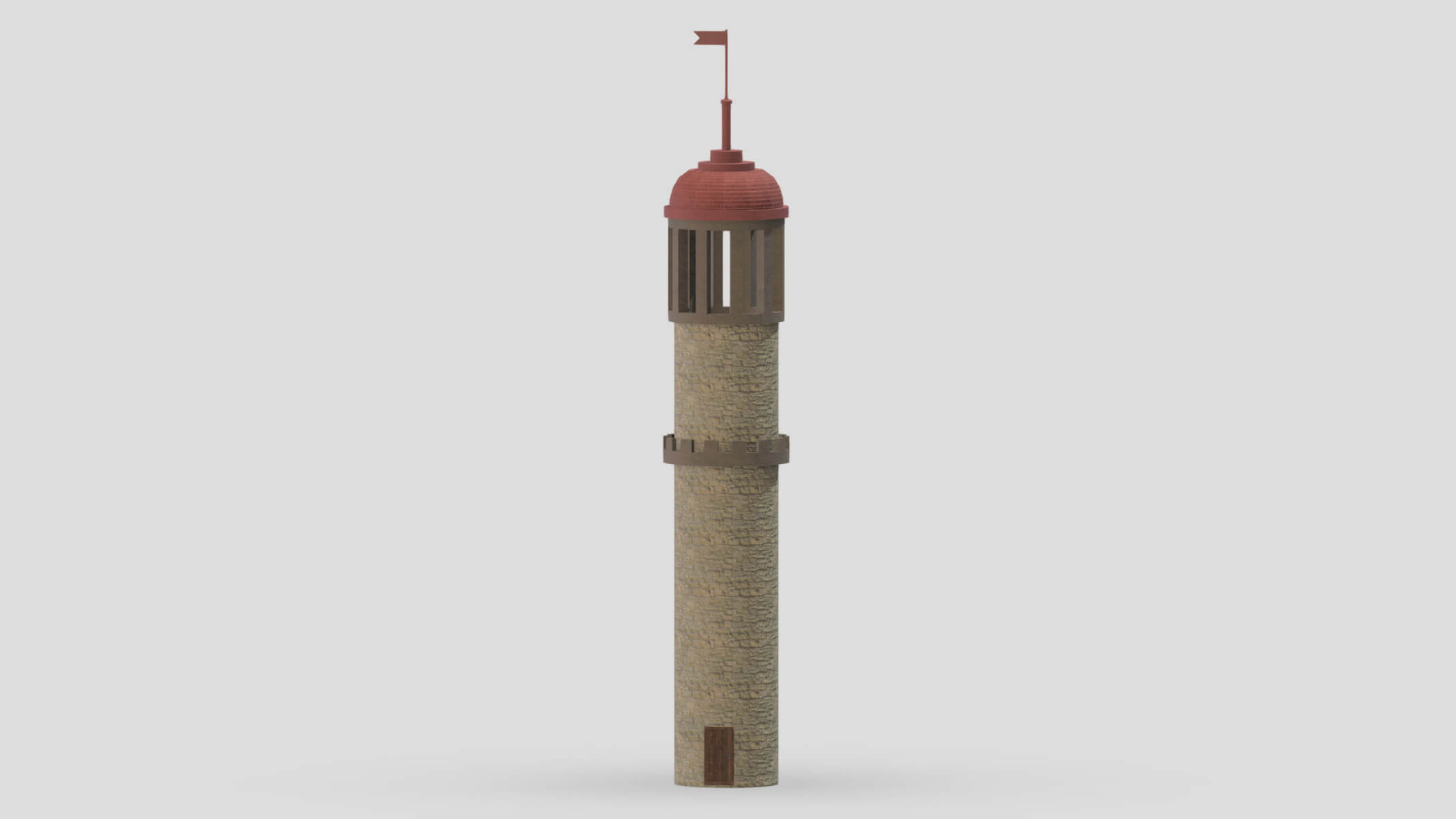 Medieval Castle Module 08 - 3D Model by frezzy