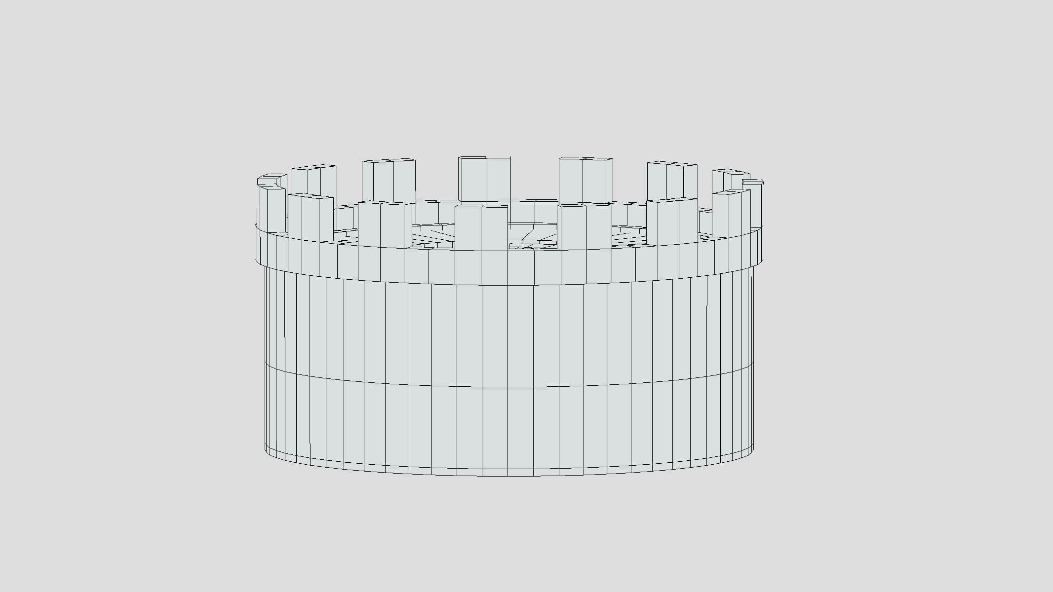 Medieval Castle Module 13 - 3D Model by frezzy