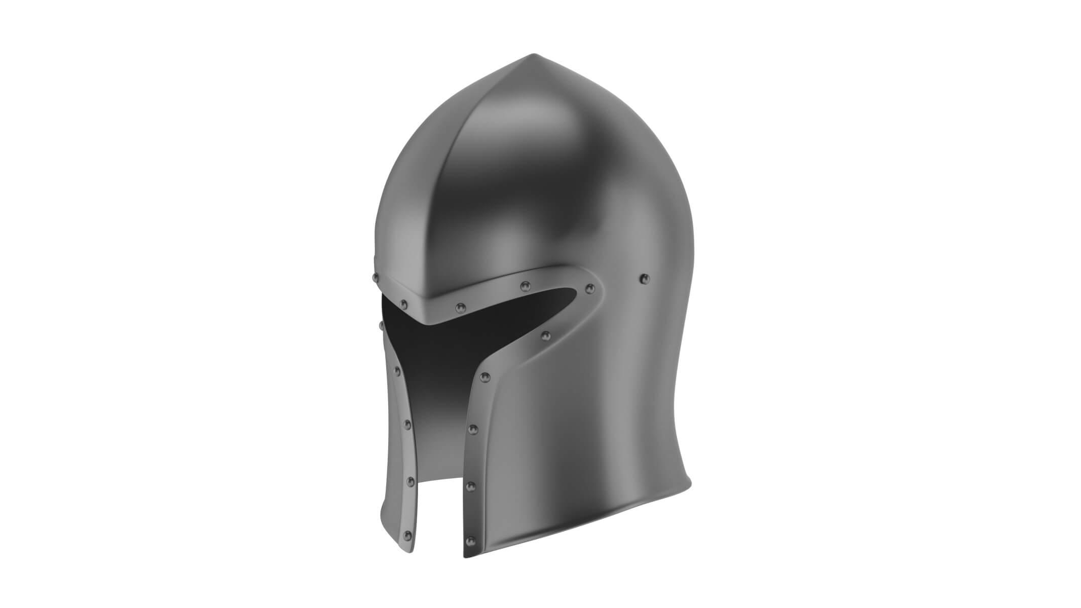 Medieval Helmet 03 - 3D Model by frezzy