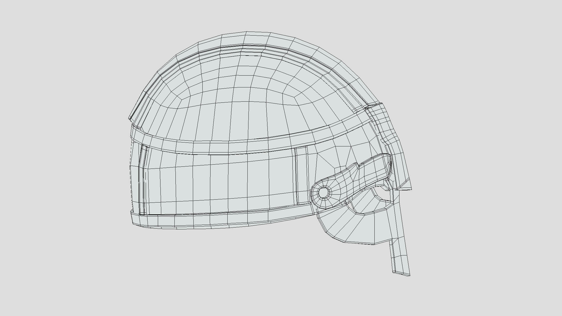 Medieval Helmet 09 Low Poly - 3D Model by frezzy